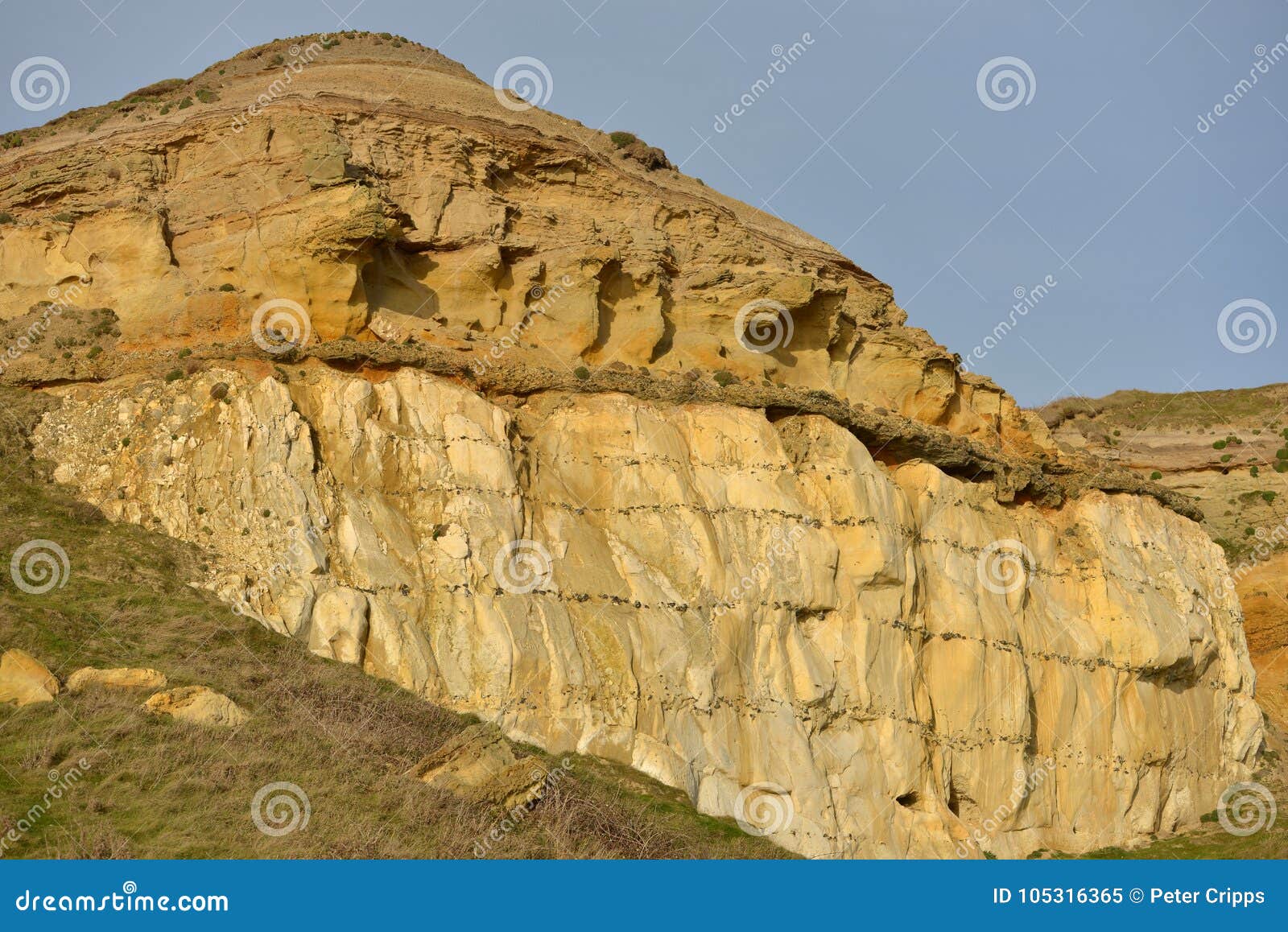Weathering stock image. Image of chalk, sandstone, geological - 105316365