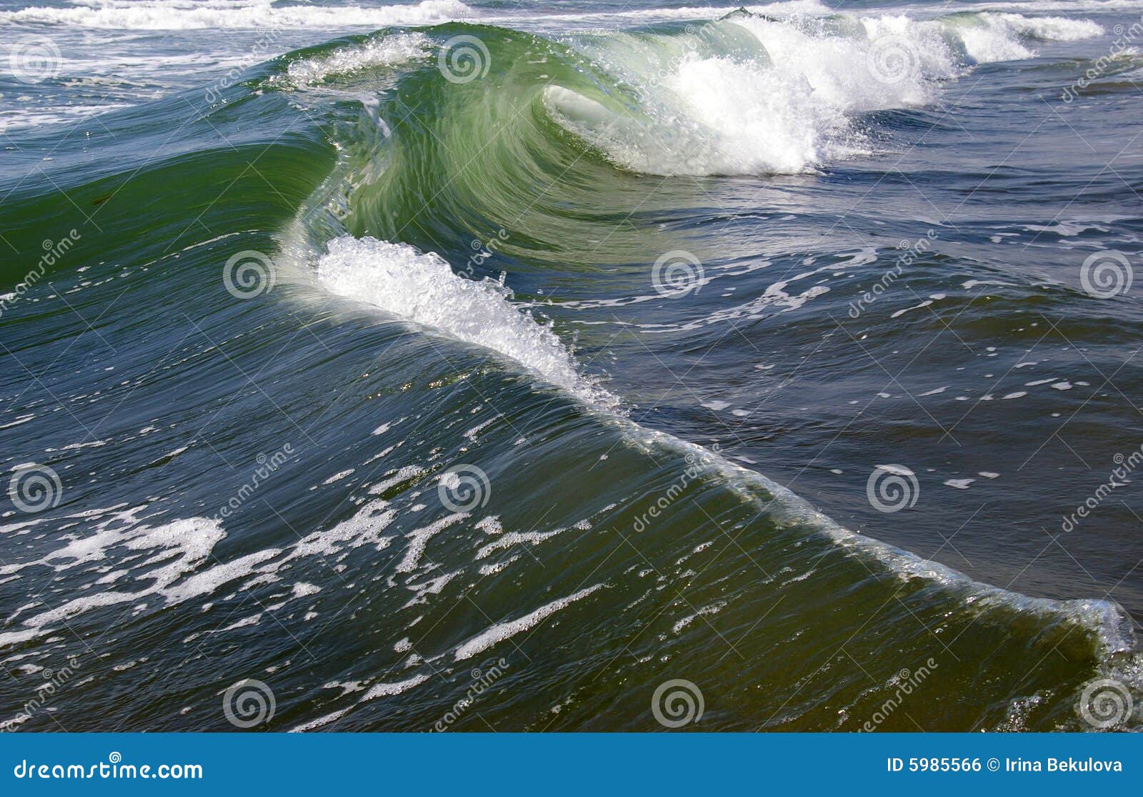 Weatherring a storm wave. stock photo. Image of drop, ultramarine - 5985566