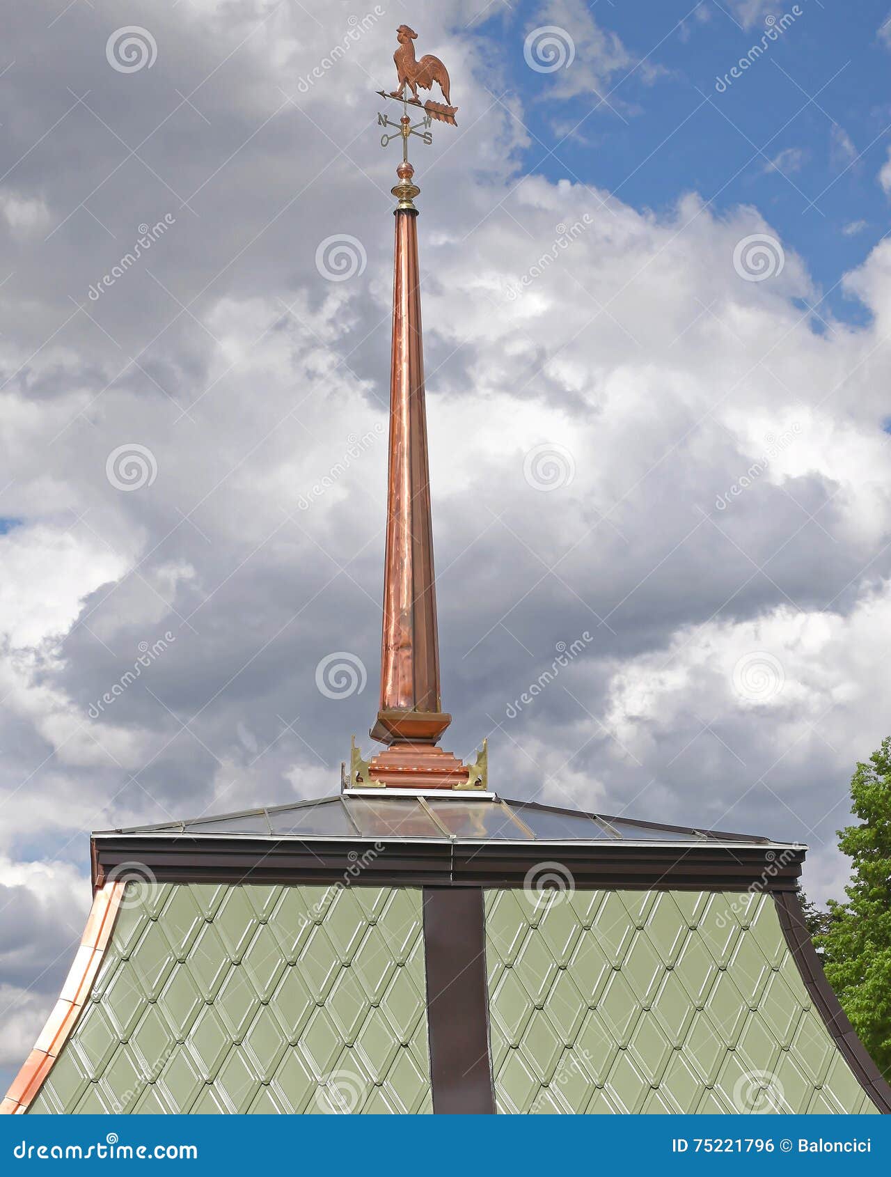 Weathervane stock photo. Image of weathervane, direction - 75221796