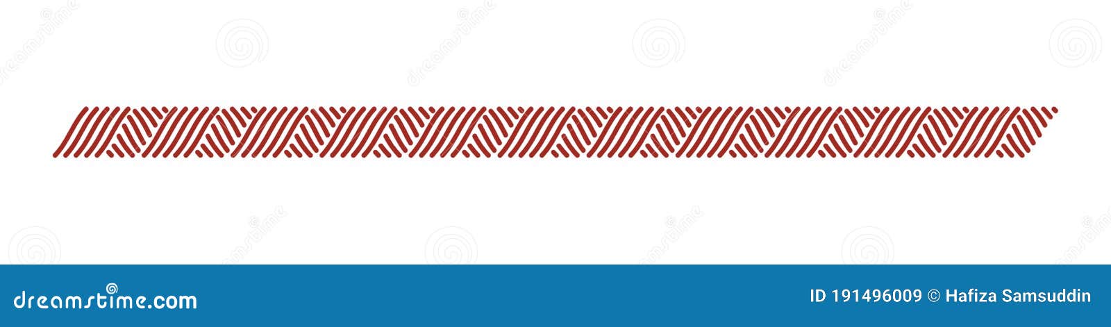 Weave Border Design. Vector Illustration Decorative Design Stock Vector ...