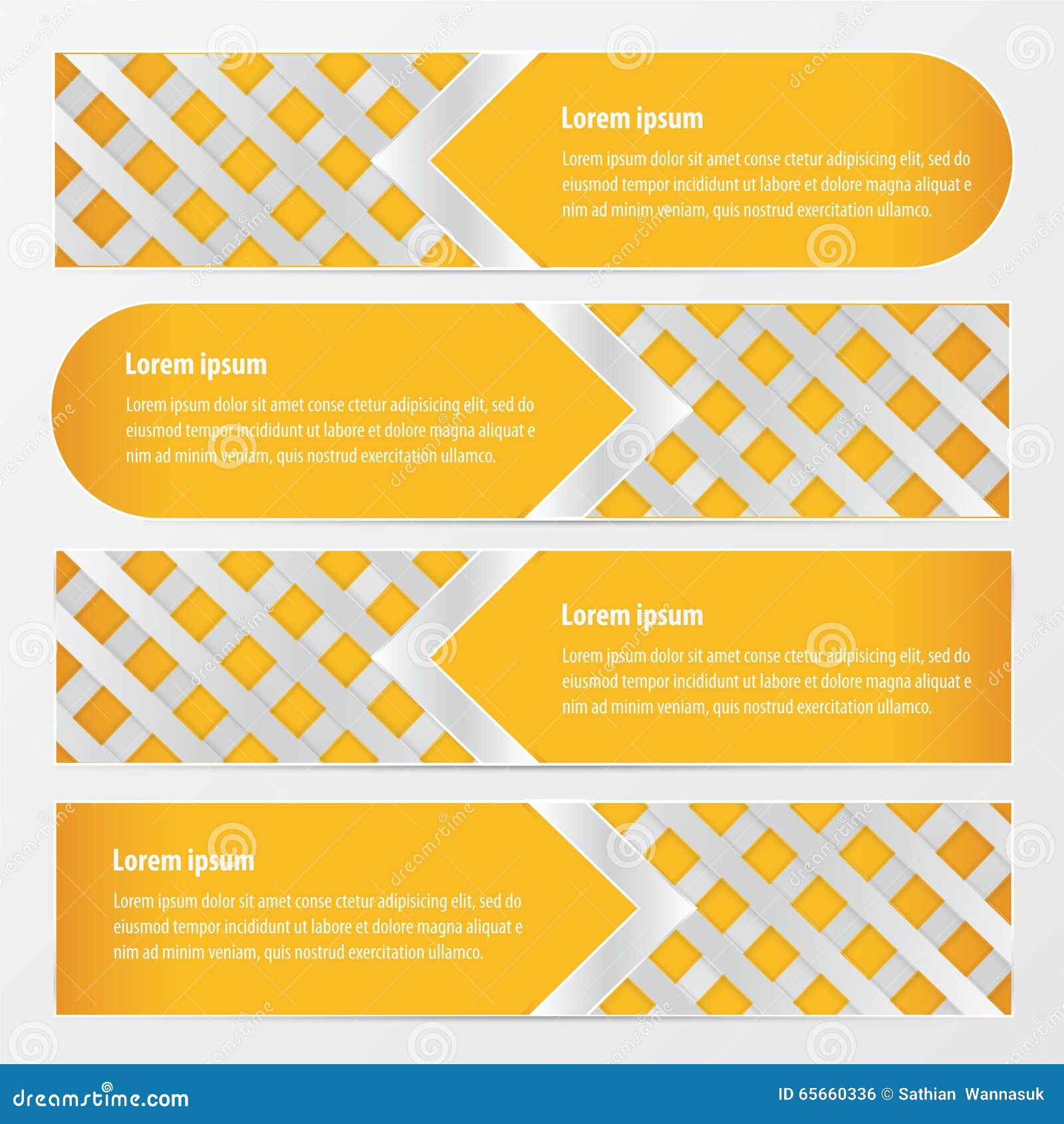 Weave Design Banner Yellow Color Stock Vector - Illustration of color ...