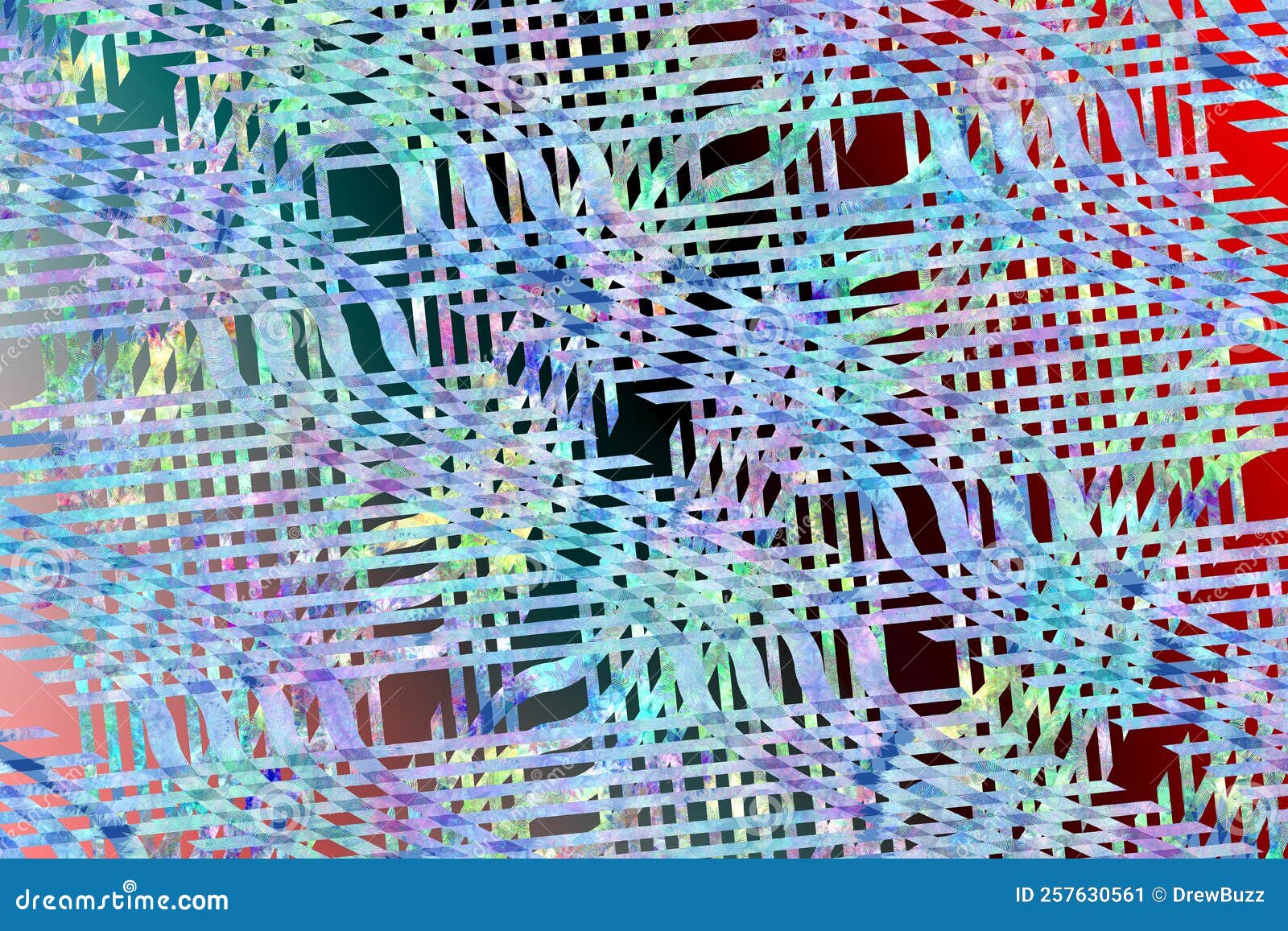 Weave Kaleidoscope Design Pattern Spinning Modern Illustration Stock ...