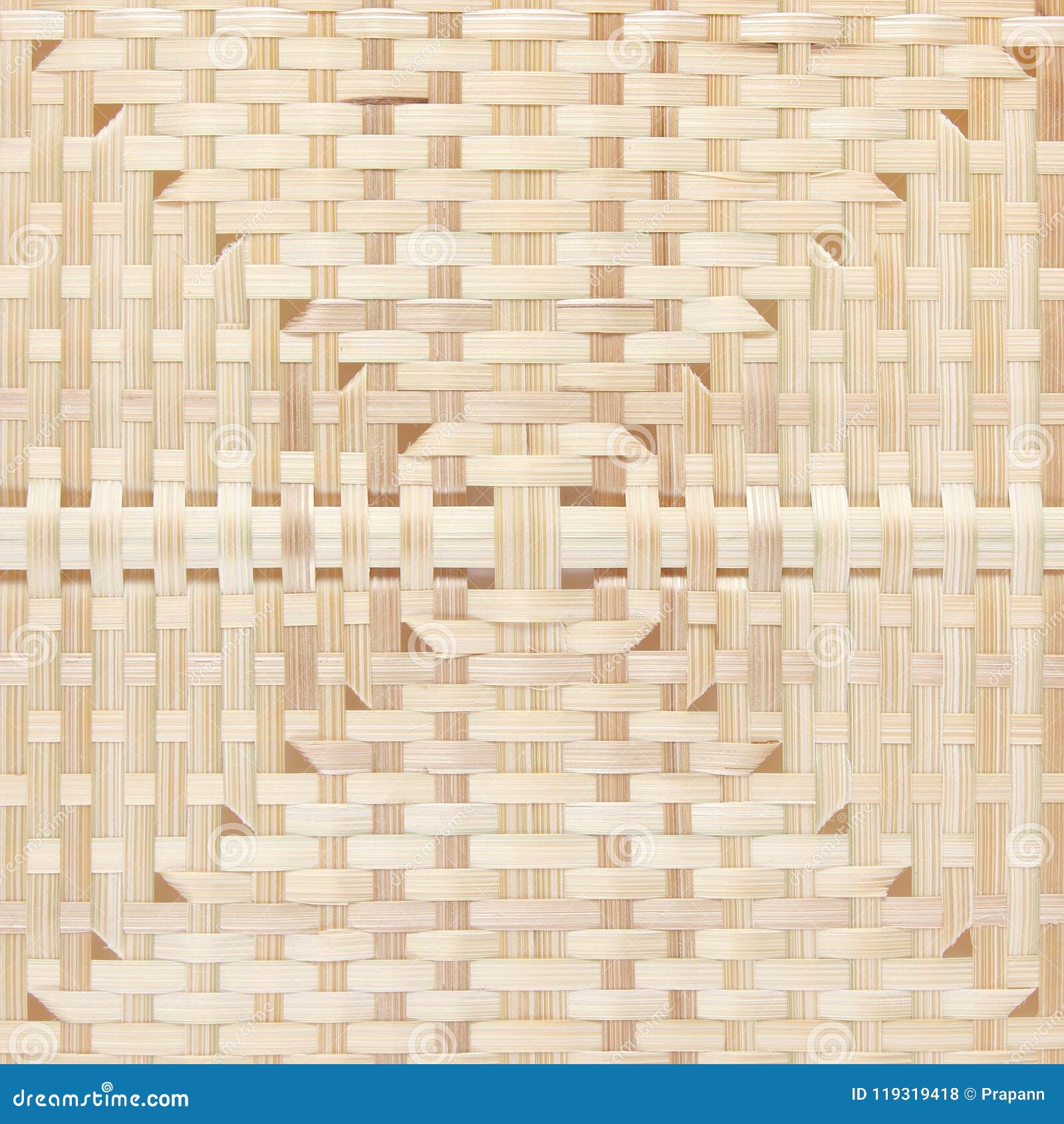 Weave Pattern of Bamboo Background Stock Photo - Image of square ...