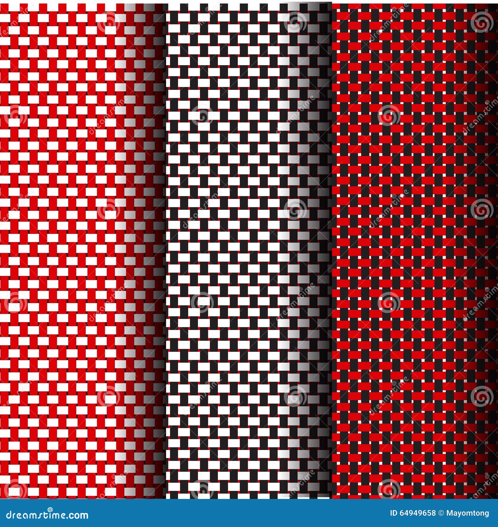 Weave Seamless pattern stock vector. Illustration of geometric - 64949658