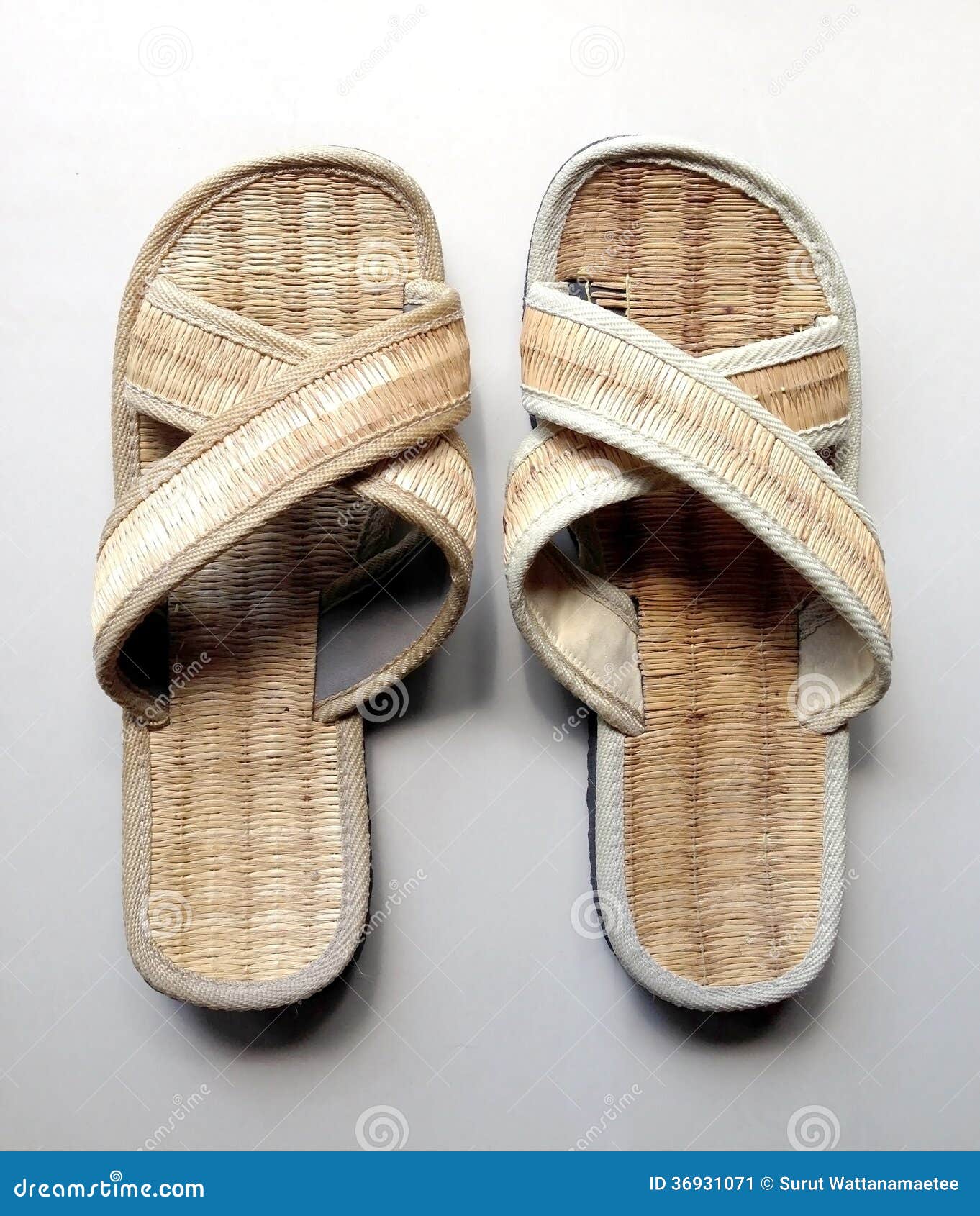 Weave slippers stock image. Image of striped, objects - 36931071