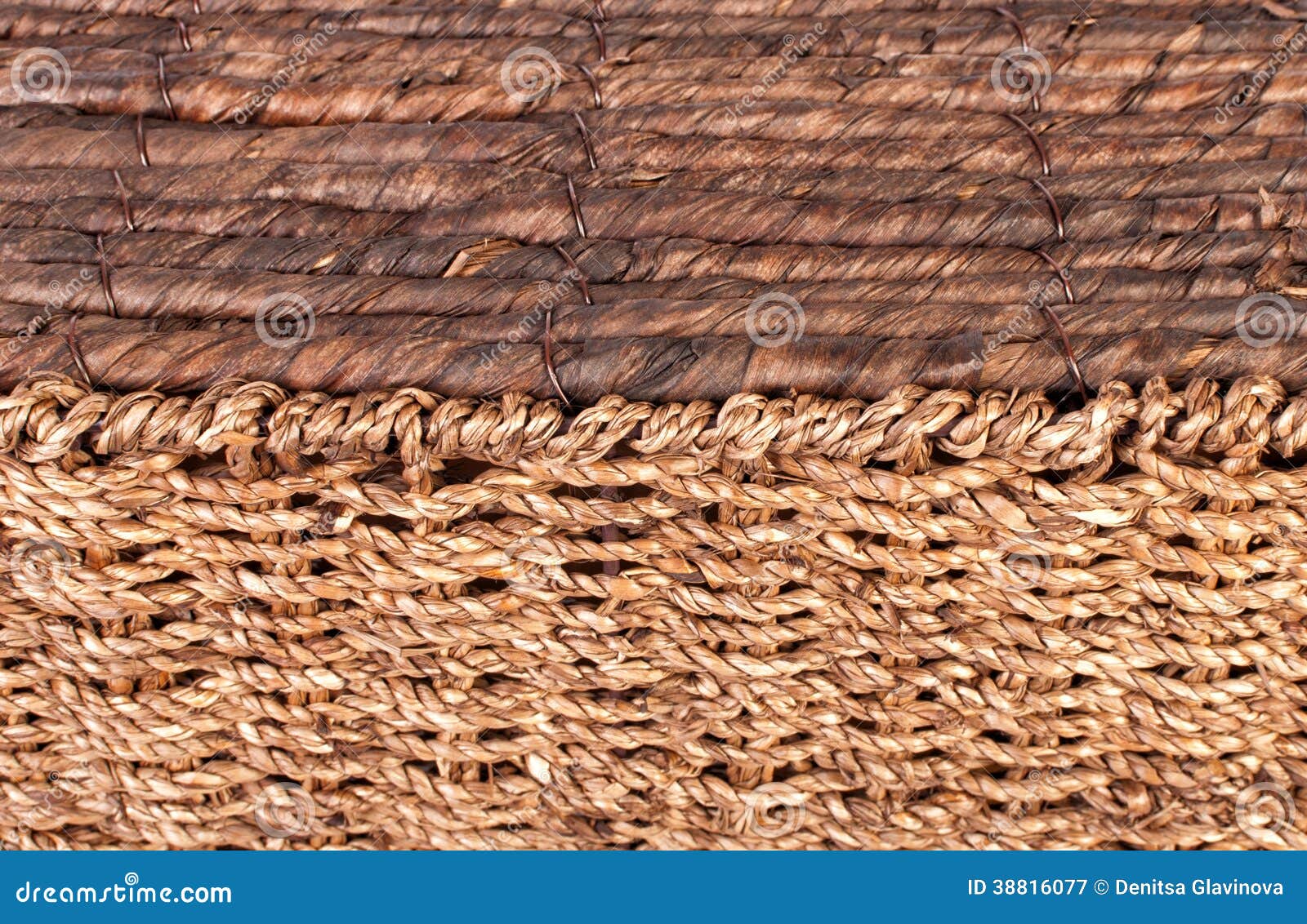 Weaved Rush and Rattan Leaves Texture Stock Image - Image of textured ...