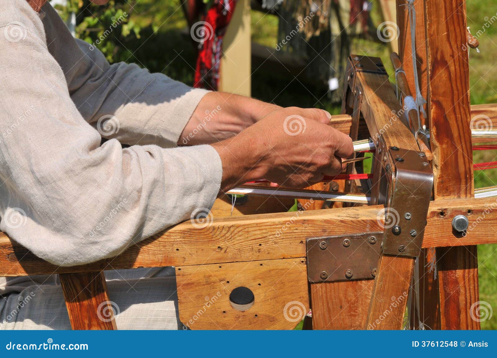 Weaver stock photo. Image of occupation, string, decor - 37612548
