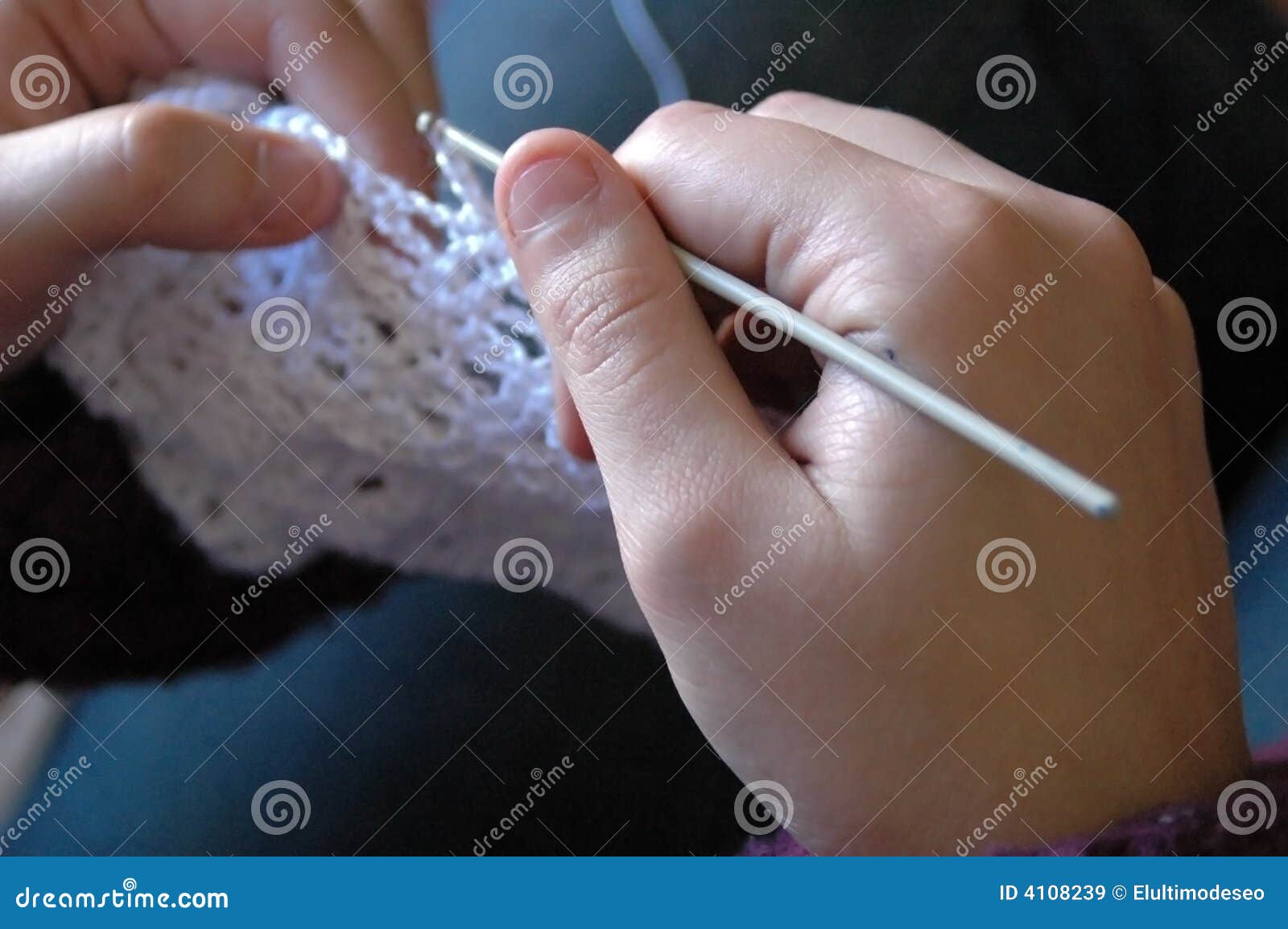 Weaver hands stock image. Image of argentina, homemade - 4108239