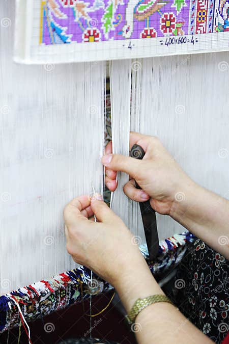 Weaving stock photo. Image of hand, craft, design, artisan - 10758414