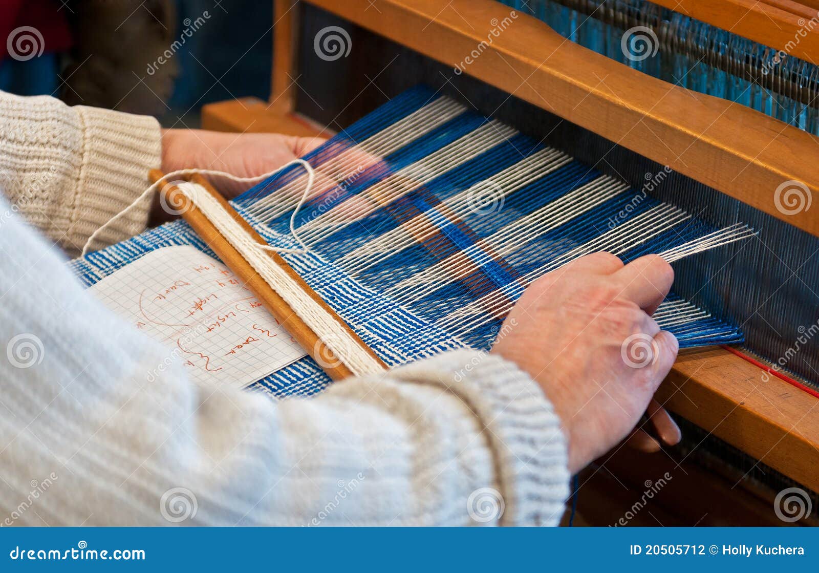 Weaving stock photo. Image of close, weaving, artisan - 20505712