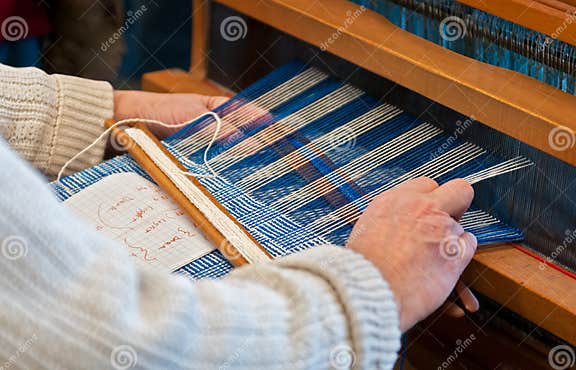 Weaving stock photo. Image of close, weaving, artisan - 20505712