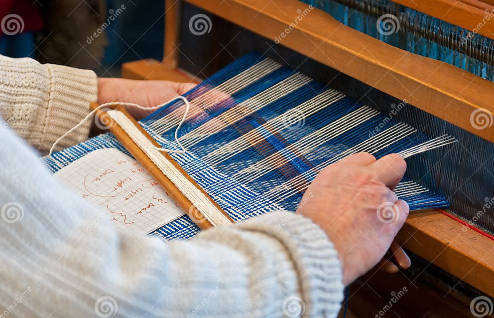 Weaving stock photo. Image of close, weaving, artisan - 20505712