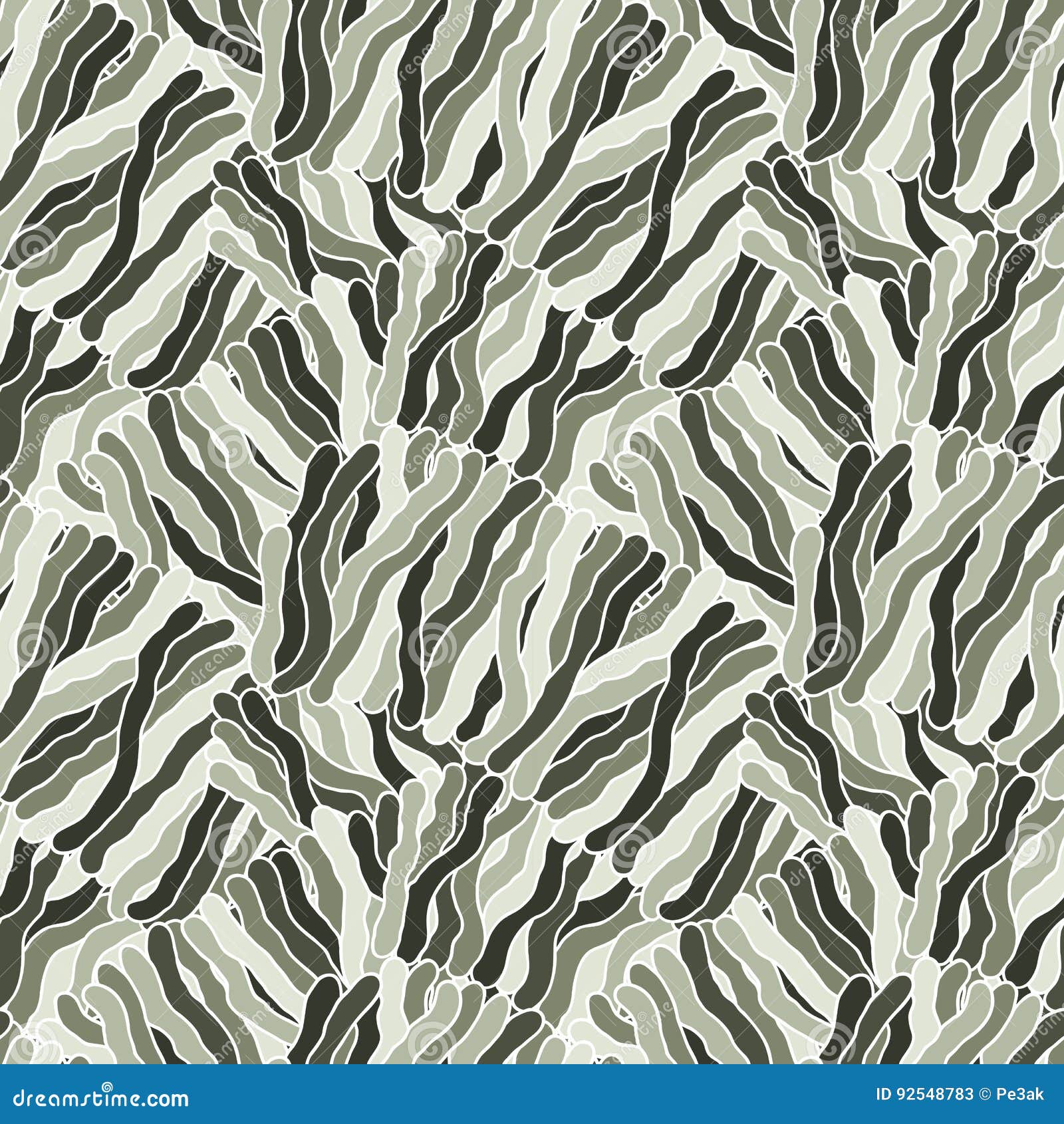 Weaving Abstract Shapes Vector Seamless Pattern. Stock Vector ...