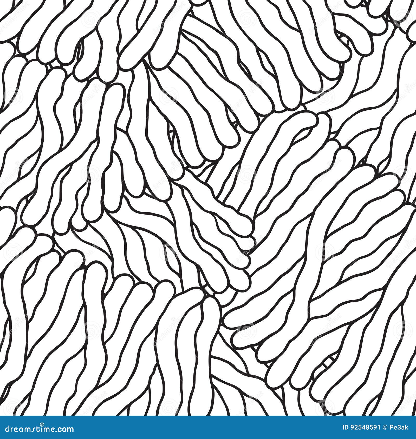 Weaving Abstract Shapes Vector Seamless Pattern. Stock Vector ...