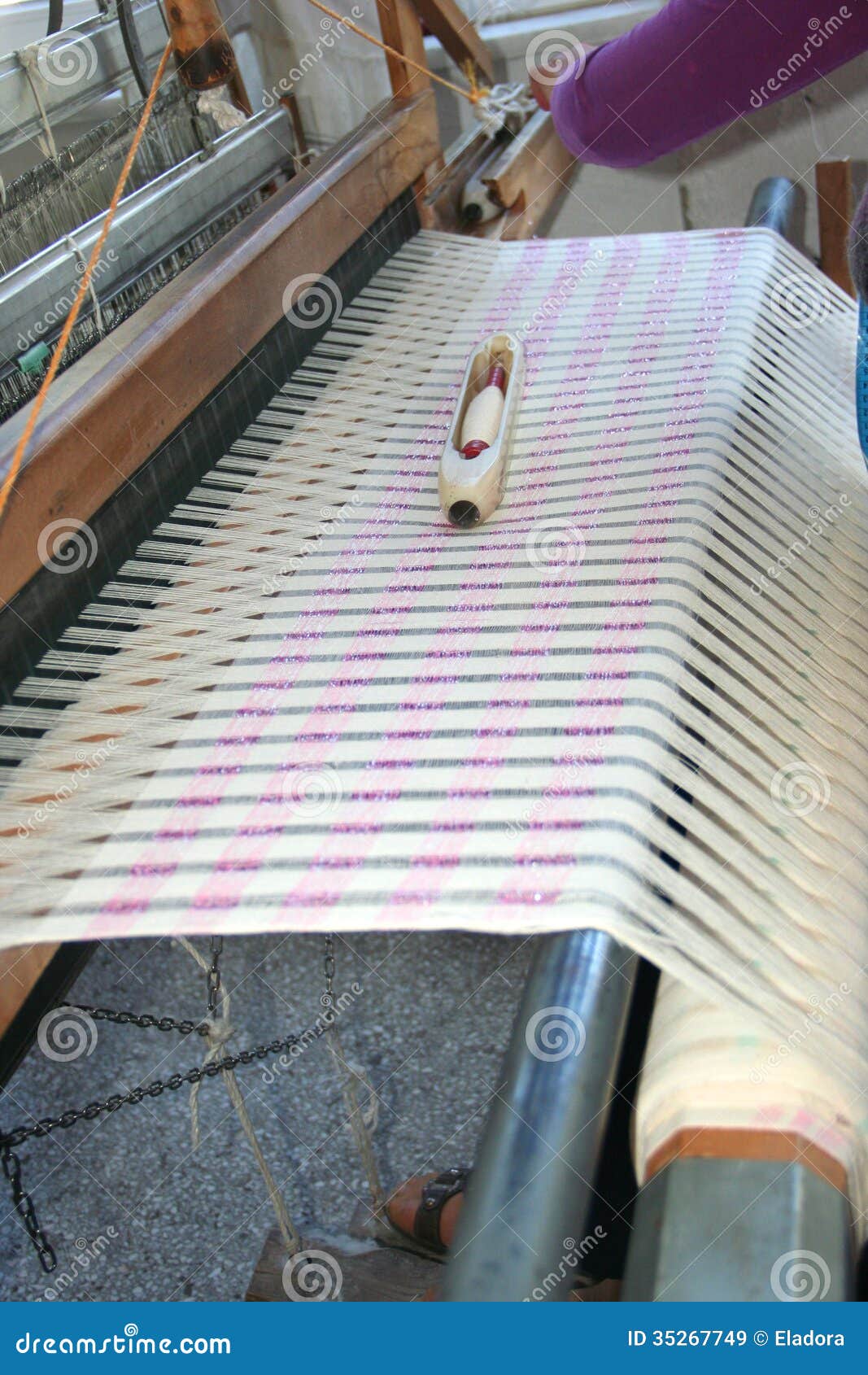 Weaving hands stock image. Image of machine, weave, equipment - 35267749
