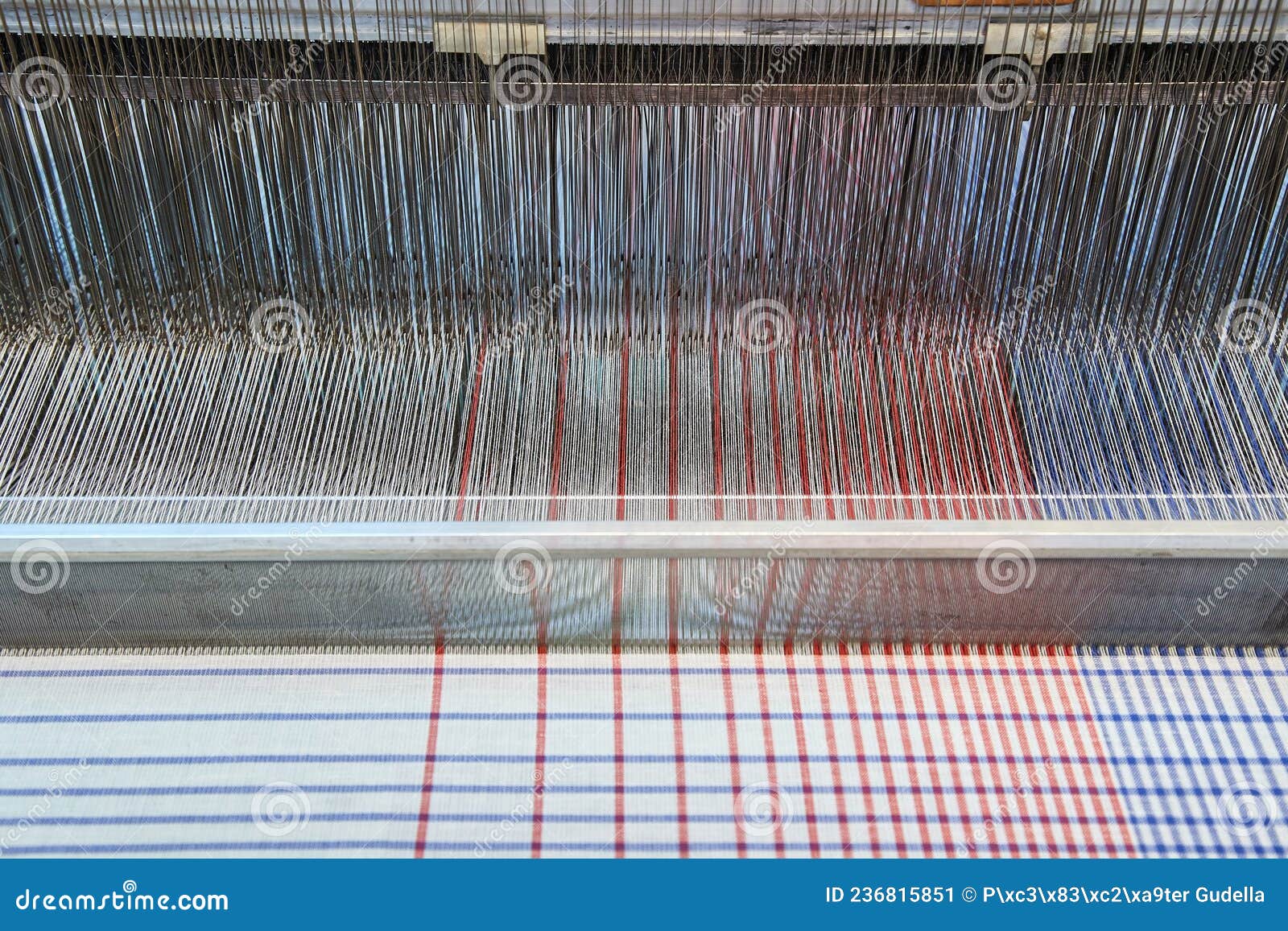 Industrial loom operating stock image. Image of tapestry - 236815851