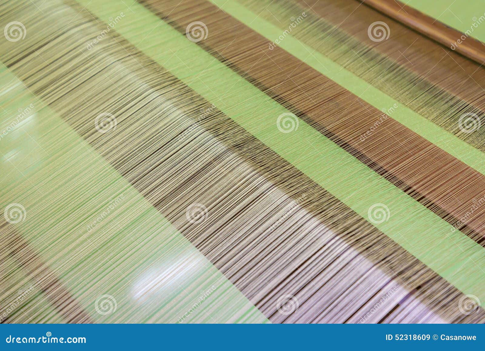 Weaving Loom and Shuttle on the Warp Stock Image - Image of pink ...