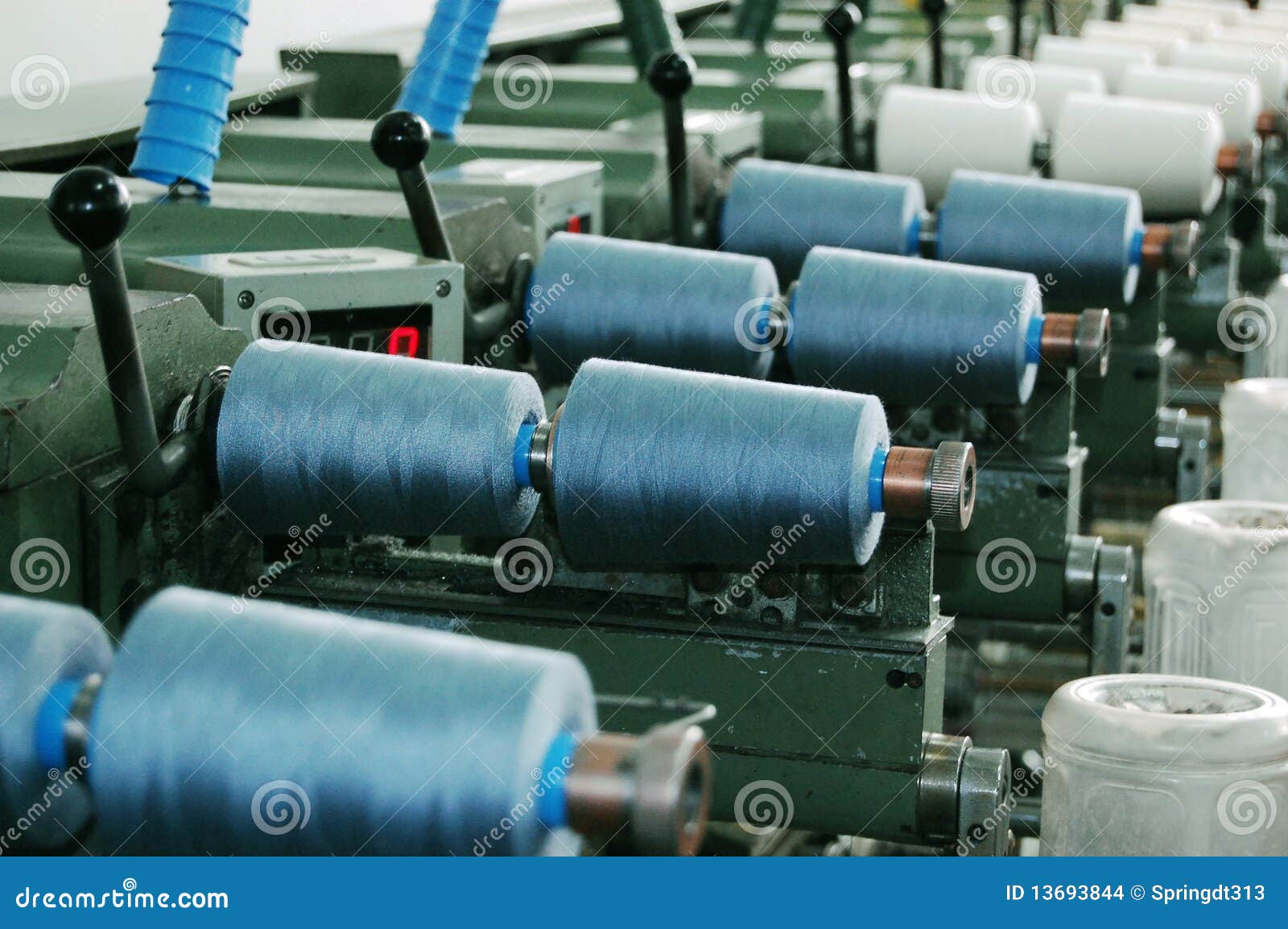 Weaving machine stock photo. Image of colorful, fashion - 13693844