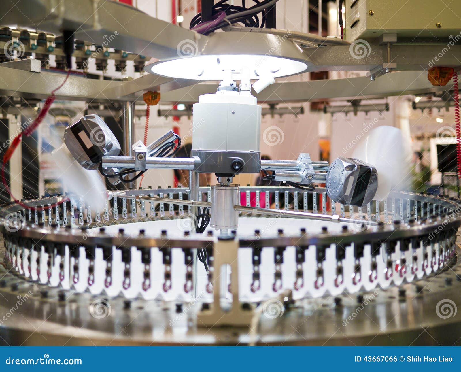 Weaving machine stock photo. Image of weaving, yarn, fiber - 43667066