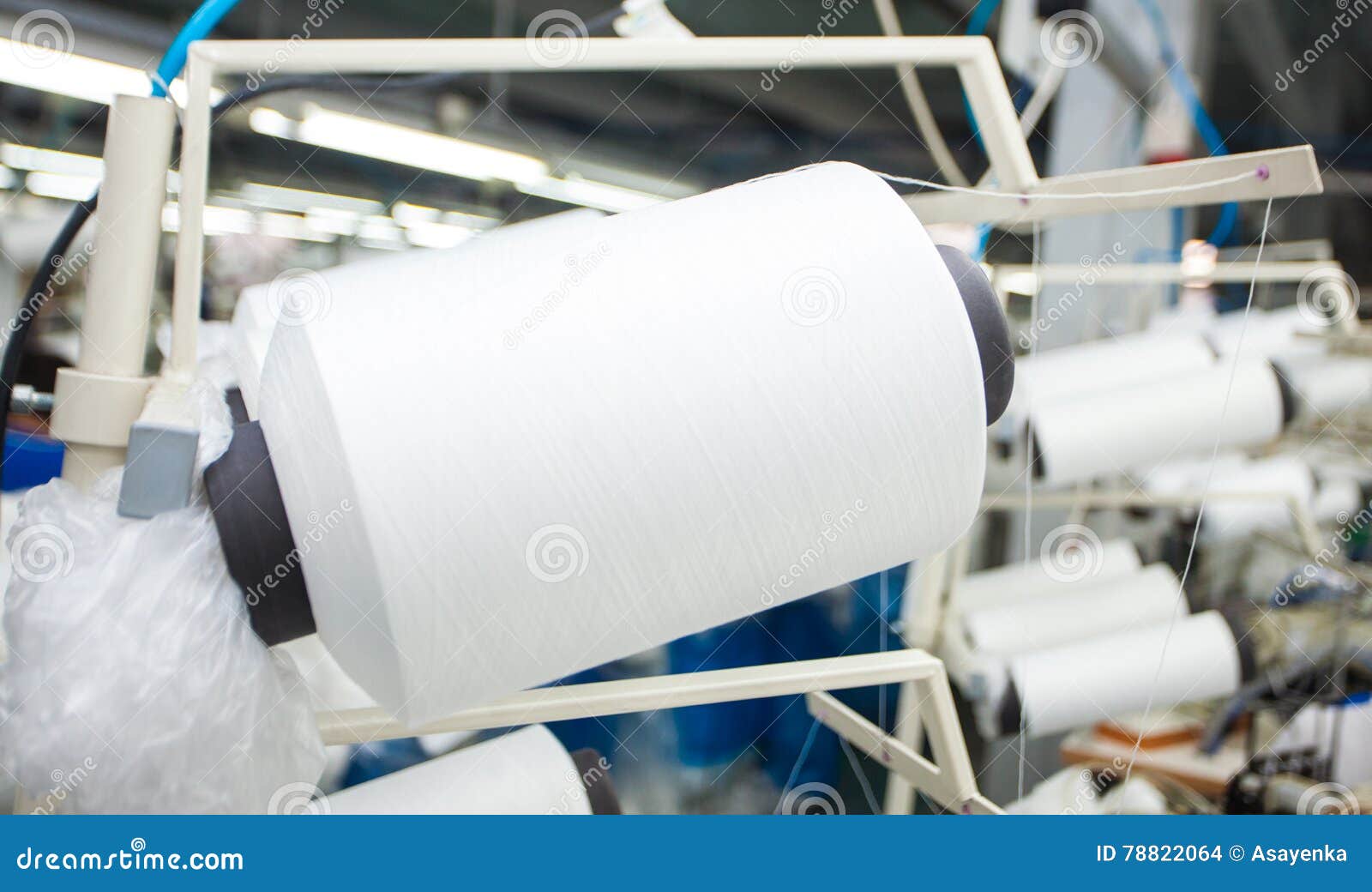 Weaving Machinery for the Production of Yarn, Cloth from Cotton Stock ...