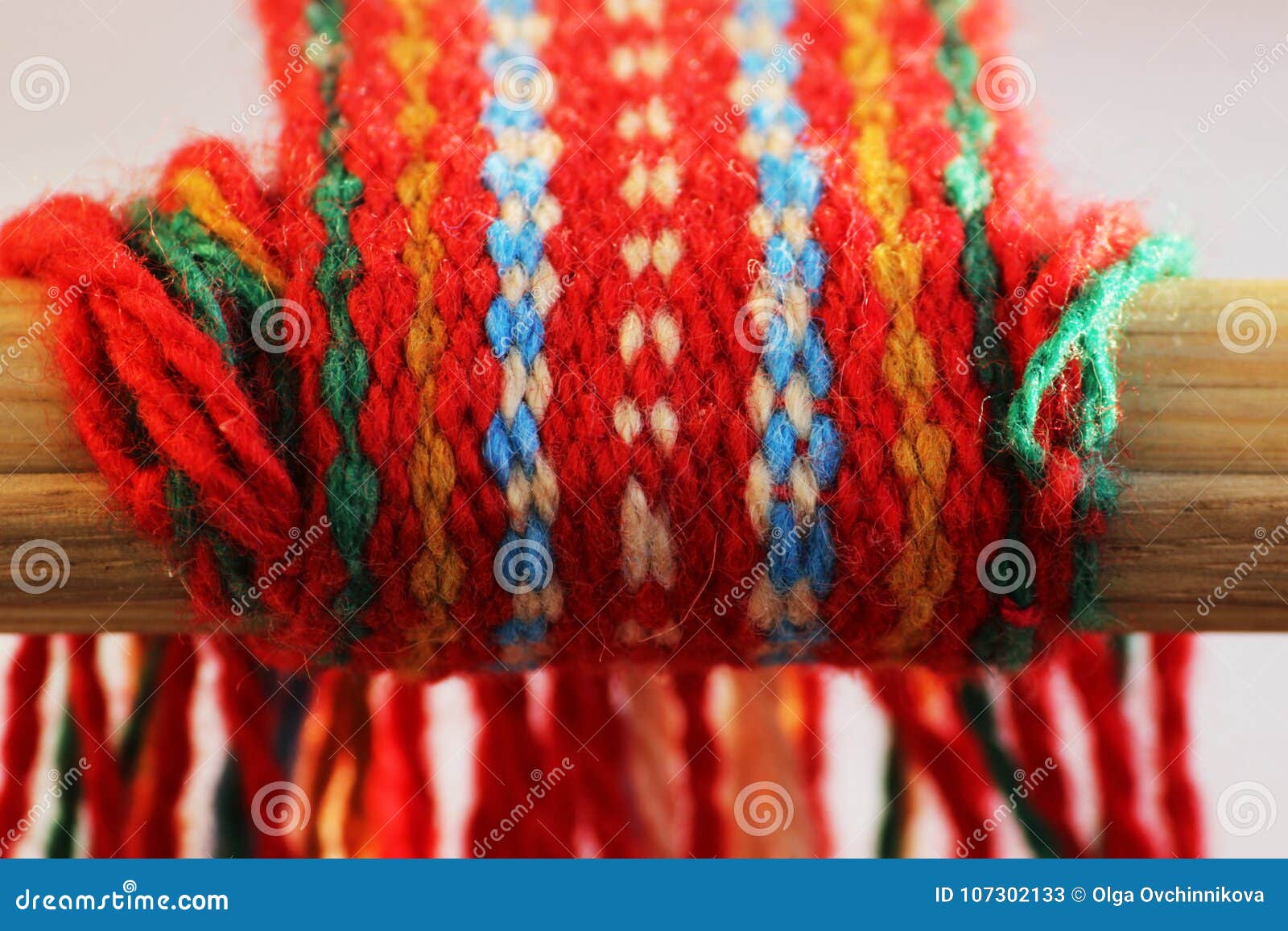 Weaving Mini Machine for Making Belts with Patterns. Folk Art, Handmade ...