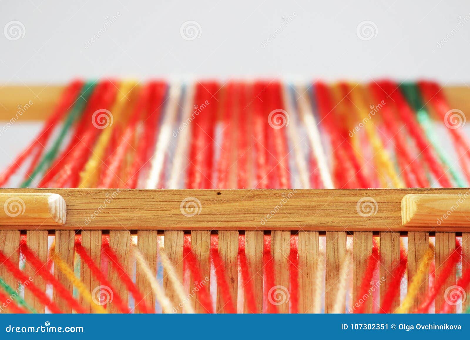 Weaving Mini Machine for Making Belts with Patterns. Folk Art, Handmade ...