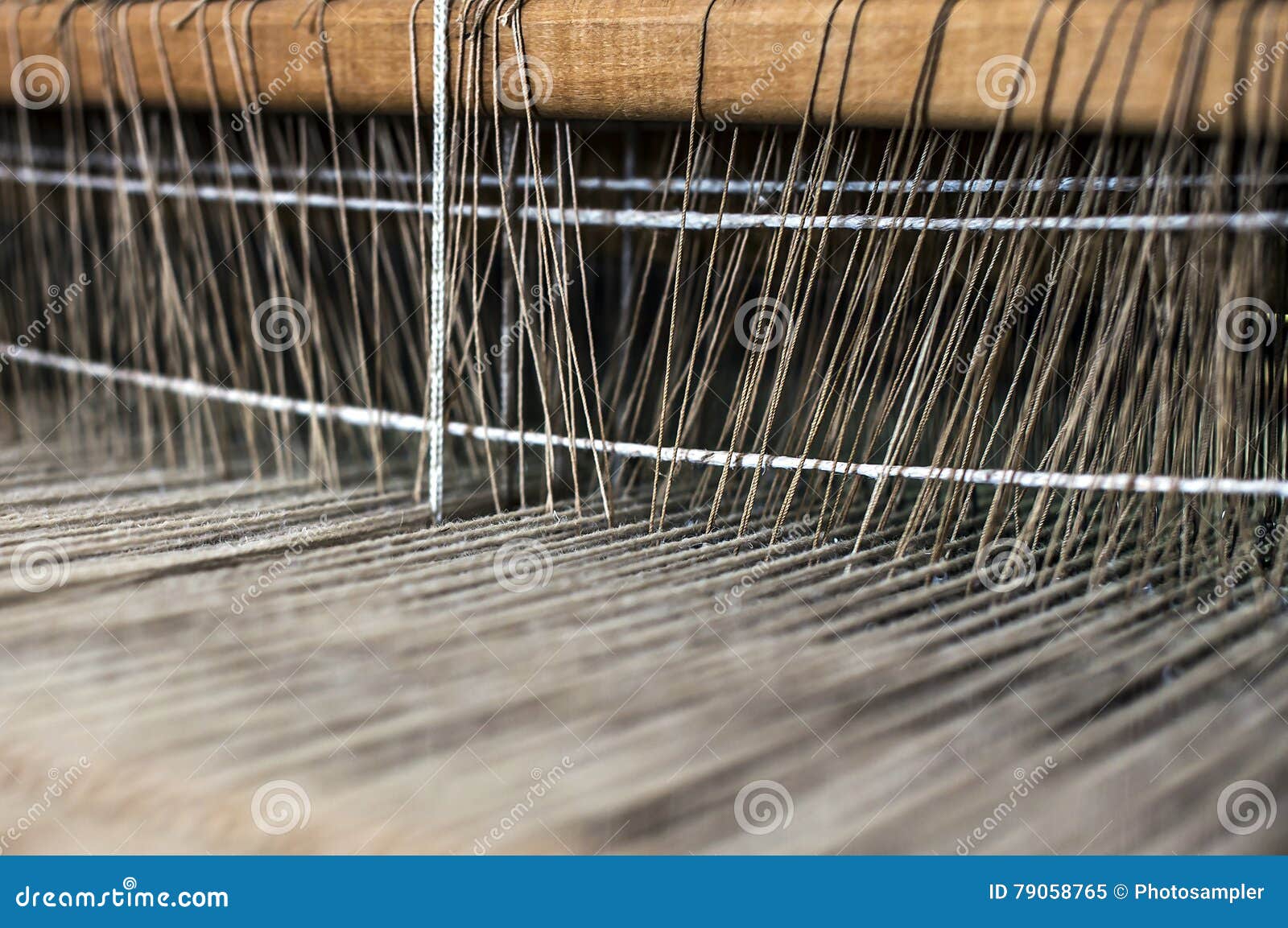 Weaving process stock image. Image of manufacturing, color - 79058765