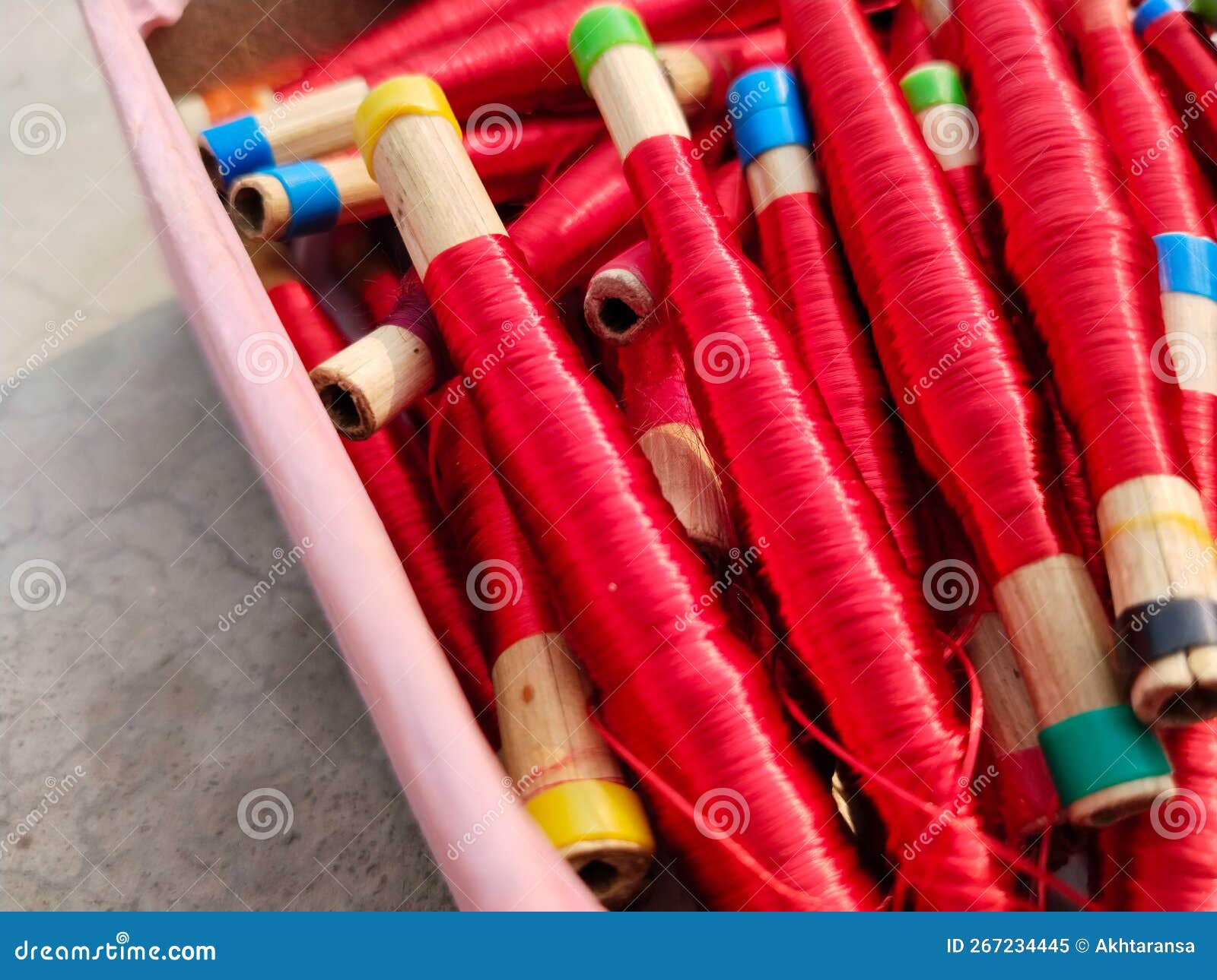 Weaving Shuttle on the Warp, Weaving Loom and Shuttle on the Warp Stock ...