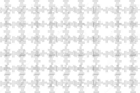 Weaving Stripe of Regular Pattern. Set 23 Stock Illustration ...
