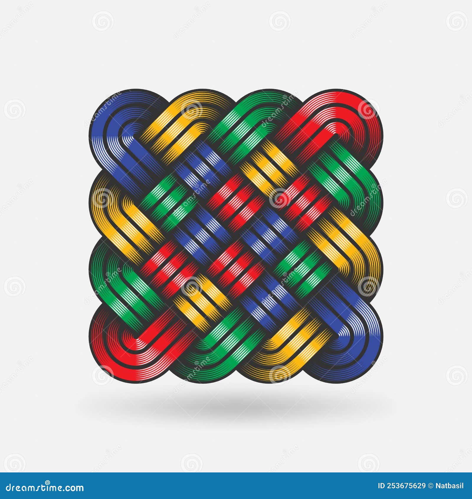 Weaving Icon Vector From Handcrafts Concept. Thin Line Illustration Of ...