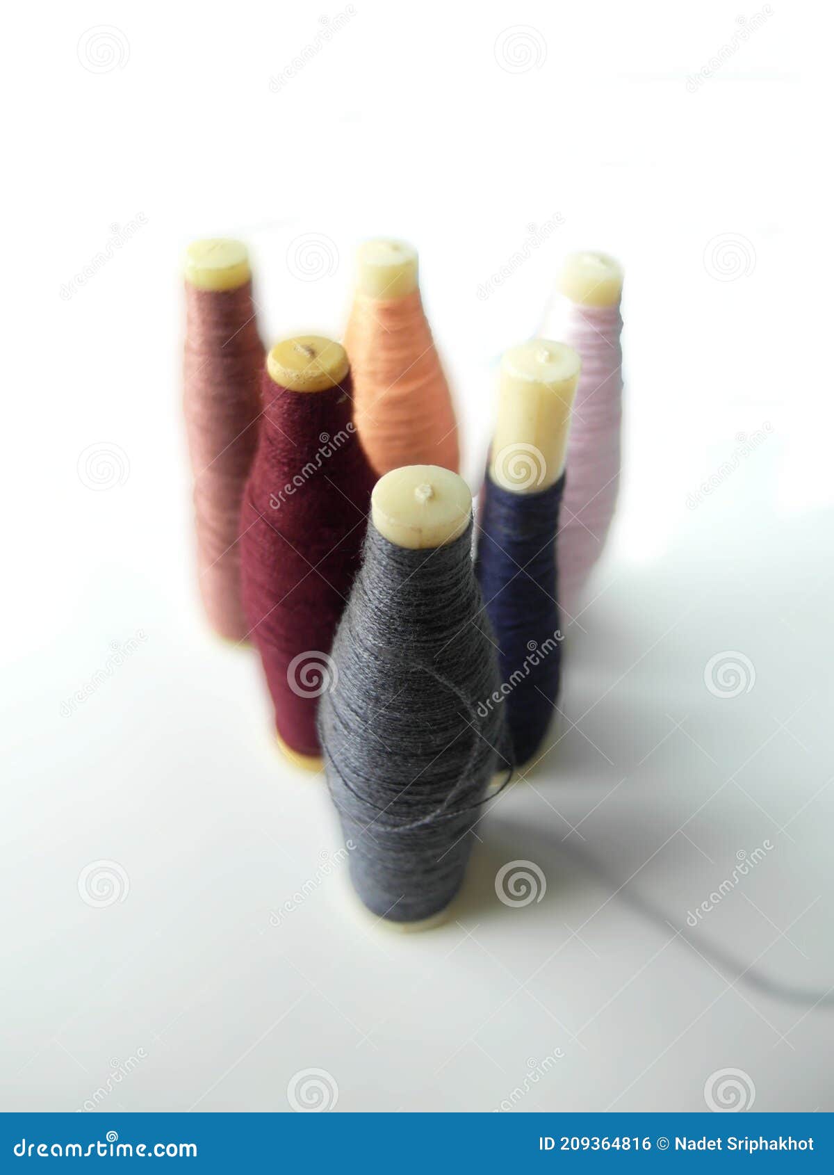 Weaving thread stock photo. Image of factory, material - 209364816