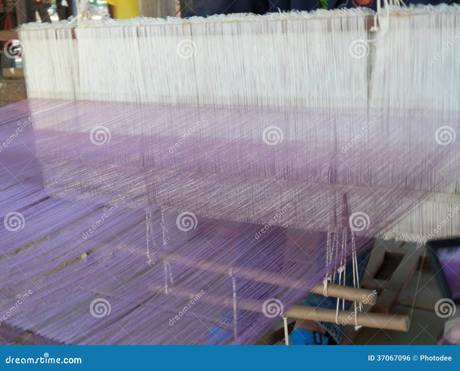 Weaving Thread for the Textile Industry Stock Photo - Image of string ...