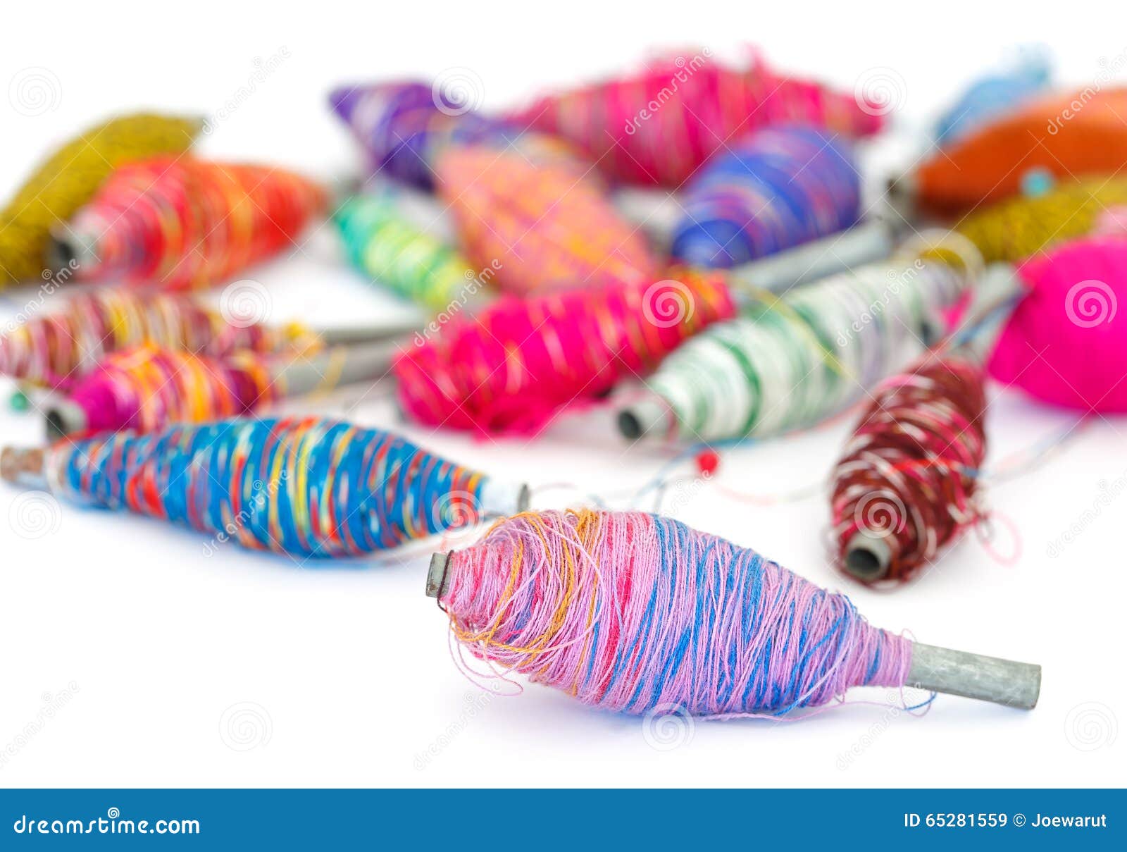 Weaving threads stock image. Image of craft, closeup - 65281559