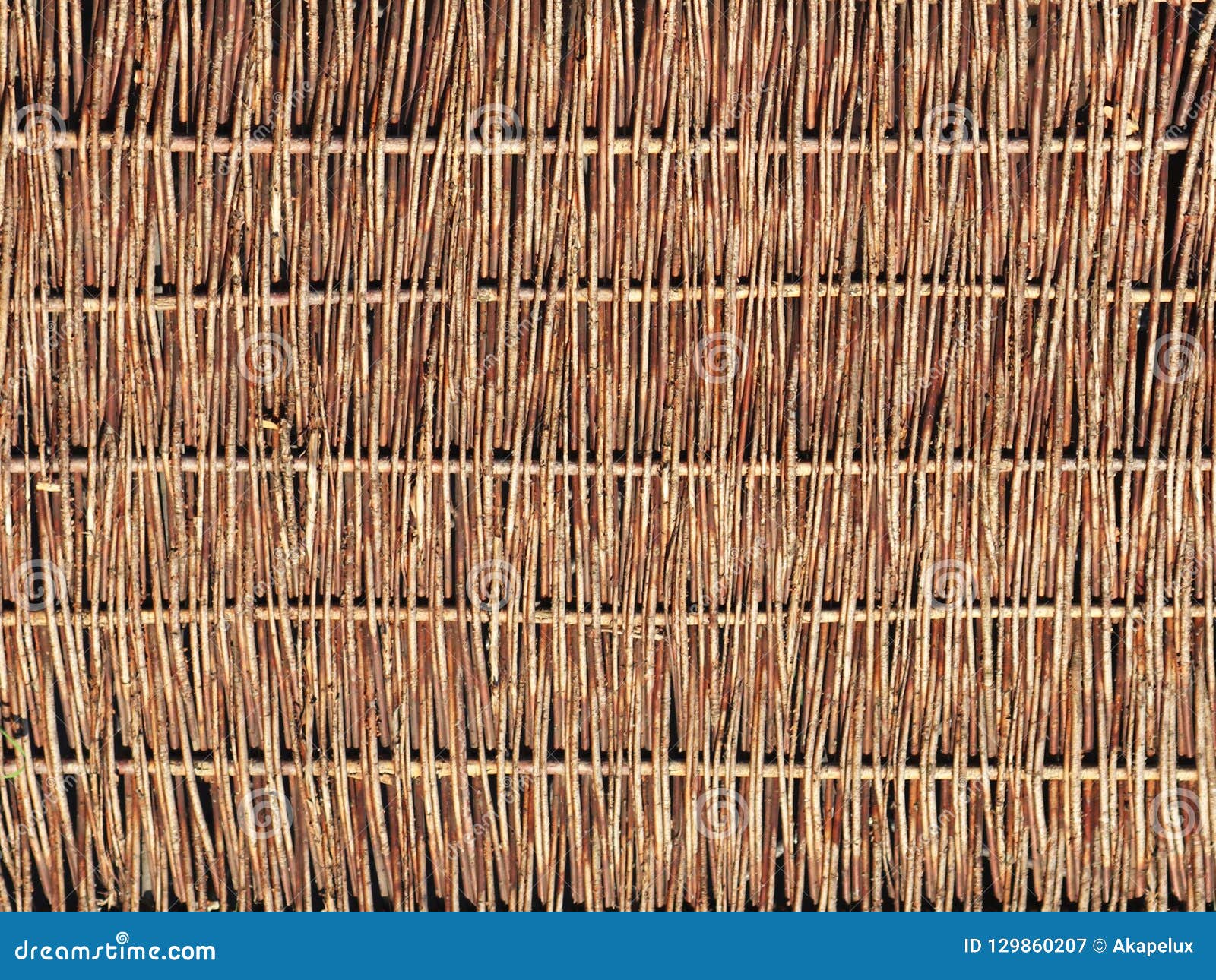 Weaving from Willow Branches. Background for the Design of Natural ...