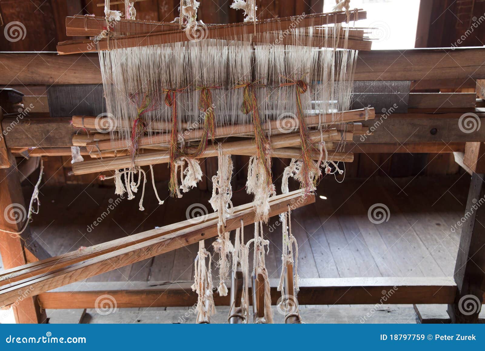 Weaving workshop stock image. Image of yarn, burma, cotton - 18797759