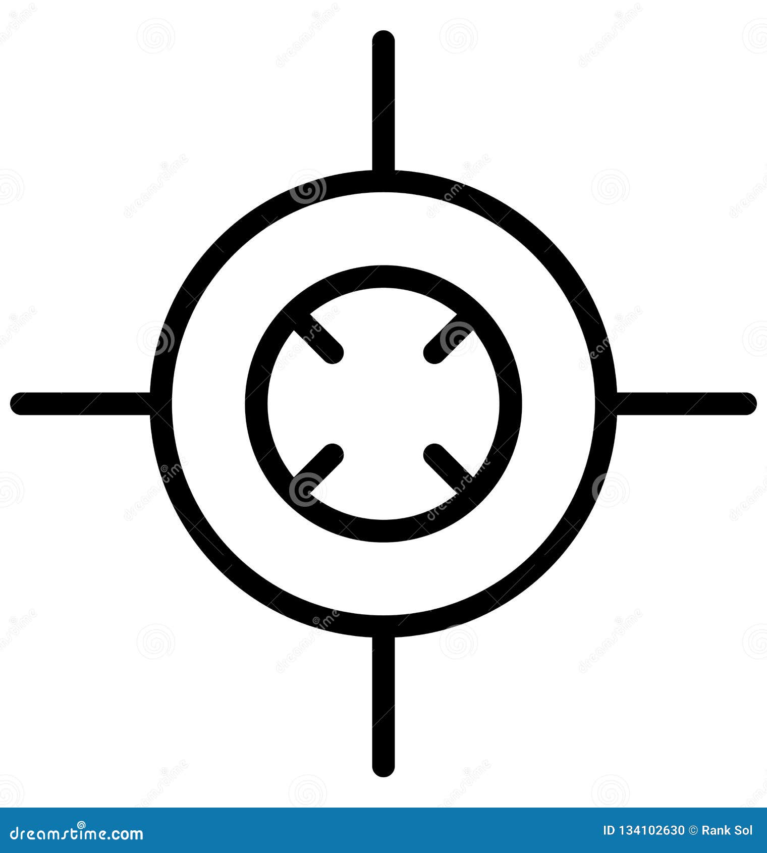 Focus Vector that Can Be Easily Modified or Edit Stock Vector ...