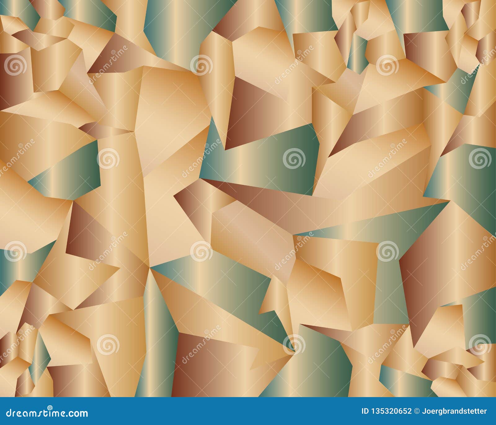 Geometric Structures of Copper Coloured Plates Stock Vector ...