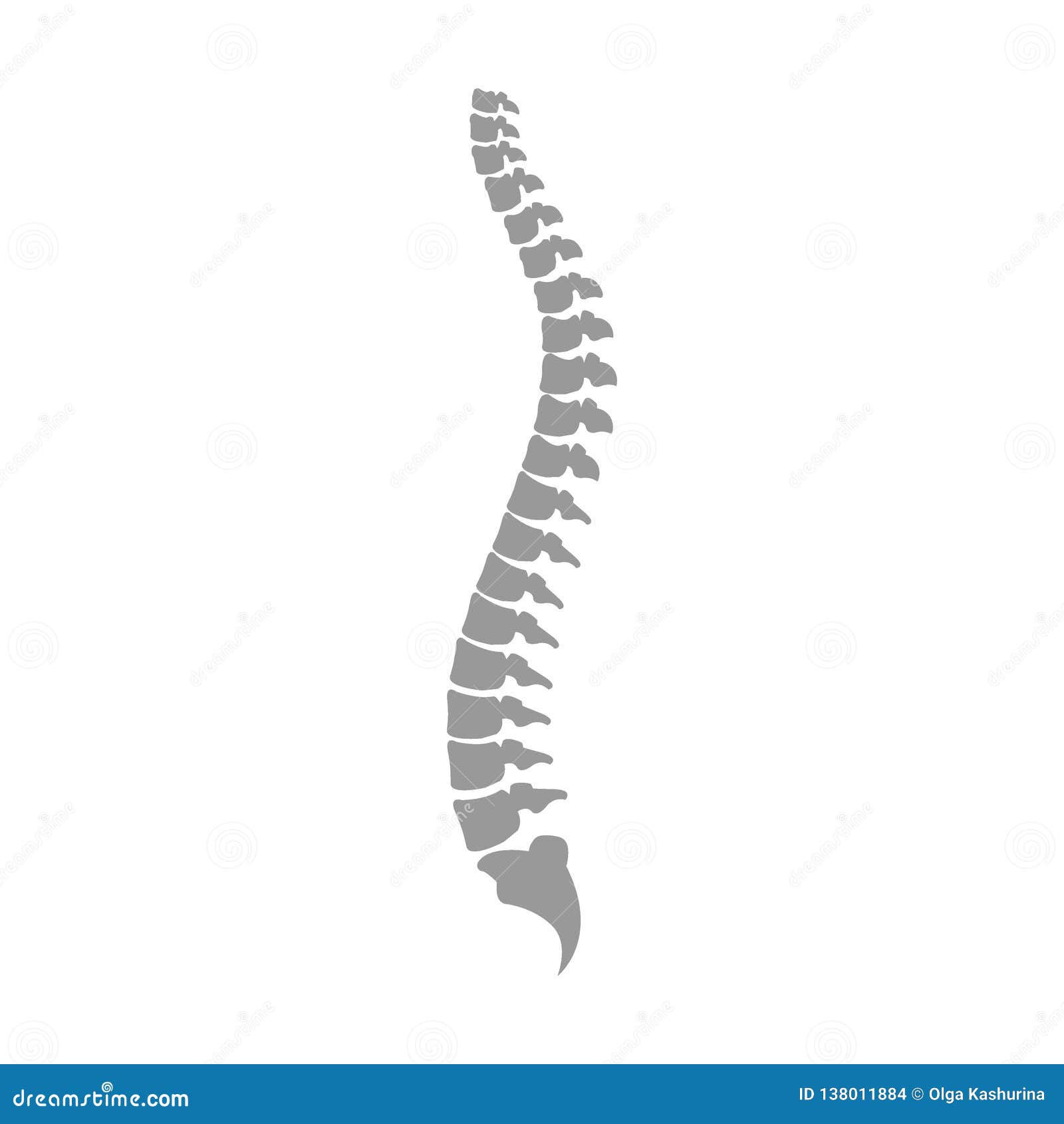 Back, A Scoliosis Of The Fourth Degree Cartoon Vector | CartoonDealer ...