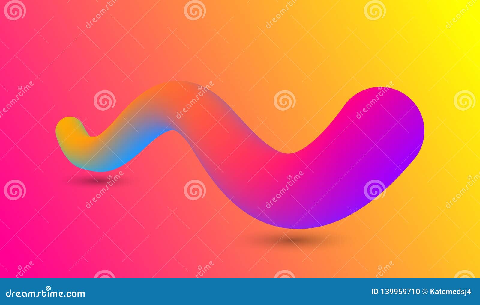 Abstract Colorful Gradient Background. Modern Swirl Gradient Background ...