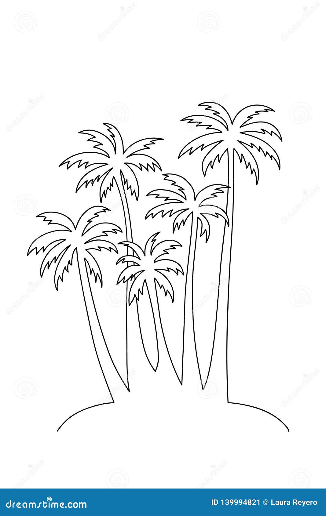 Trees Line Icons Collection. Forest, Woodland, Grove, Orchard ...