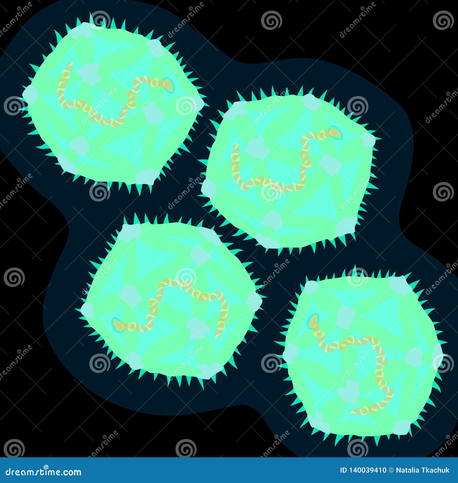 Coxsackievirus, A Virus Which Causes Respiratory, Enteric And Brain ...