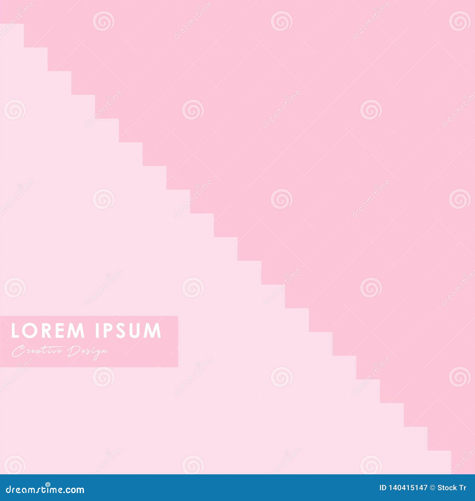 Pink Color Semi-toned, Feature Square Patterns. Eps10 Vector Stock ...