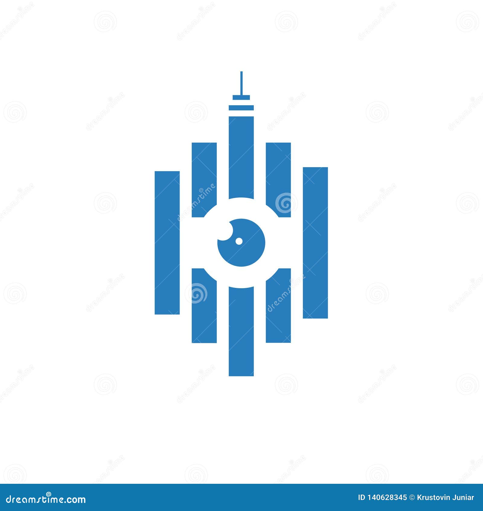 City Vision, City Eyes Abstract Real Estate Logo Stock Vector ...