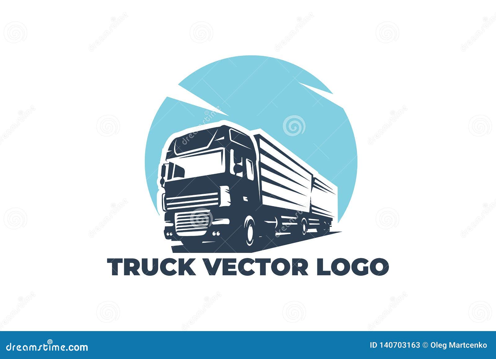 Logistics Logo Design Inspiration. Vector Illustration | CartoonDealer ...