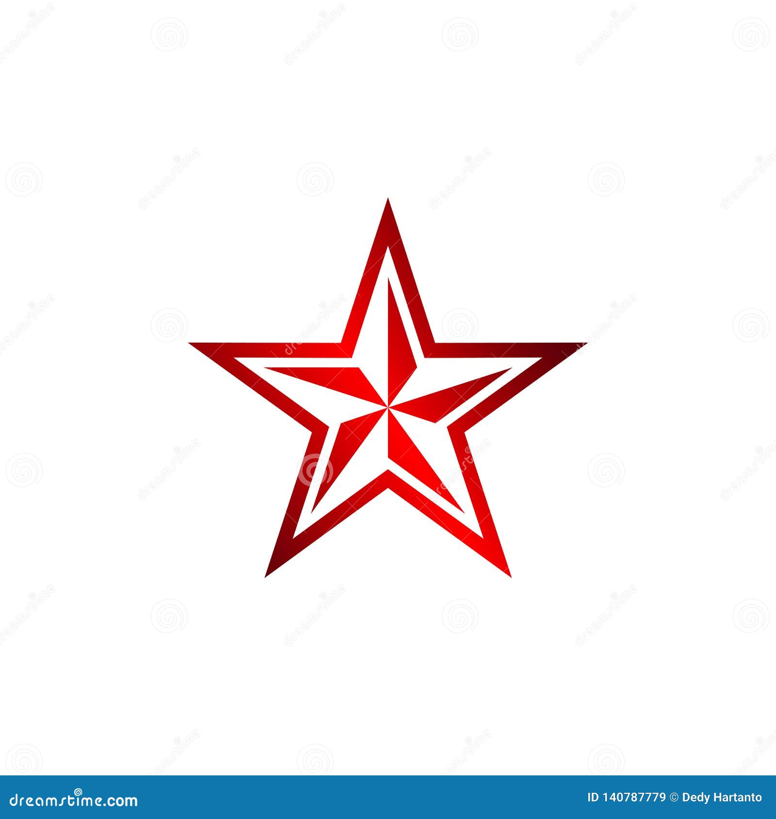 Red star vector sign stock vector. Illustration of sign - 140787779