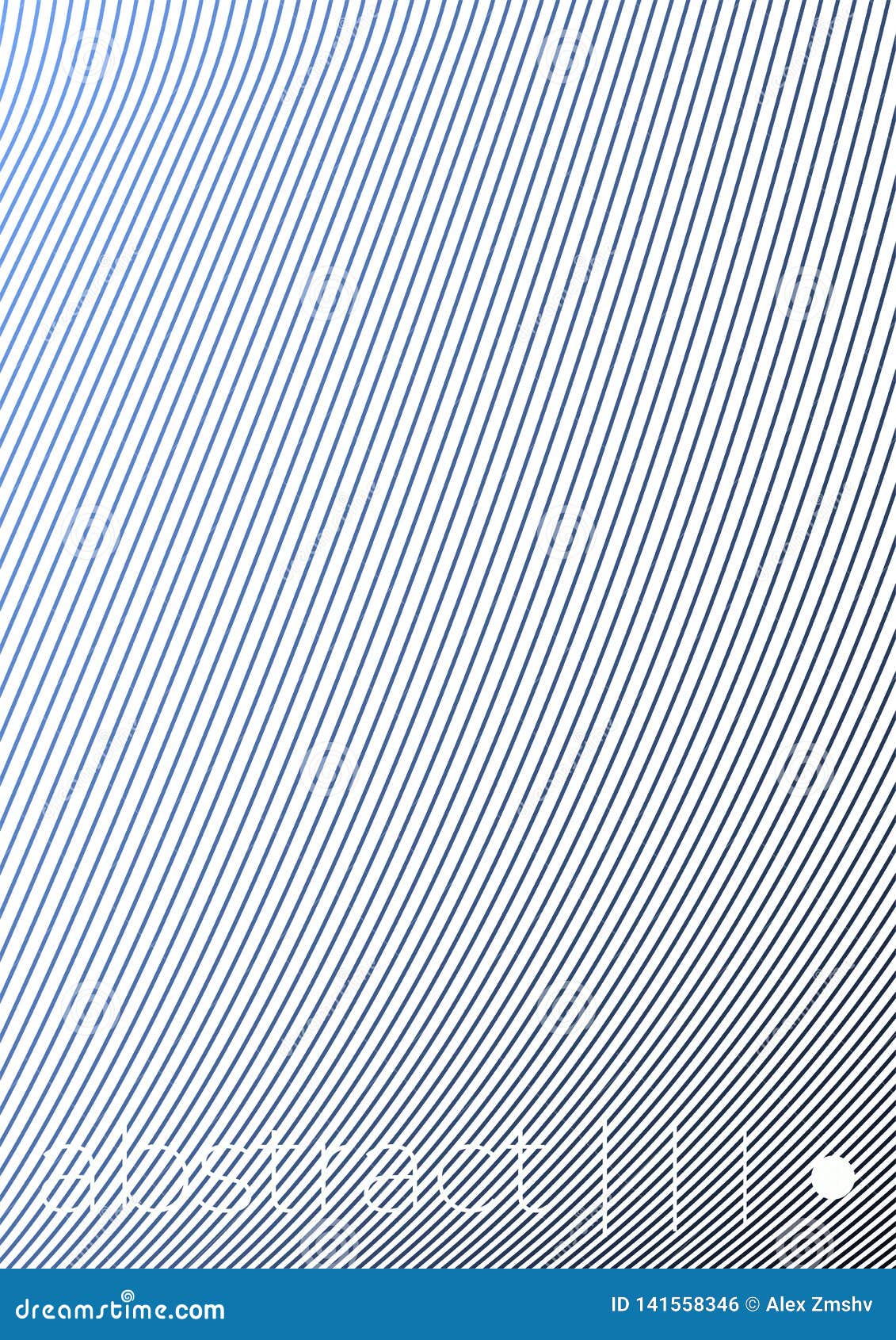 Minimalistic Gradient Lines Abstract Geometric Stock Vector ...