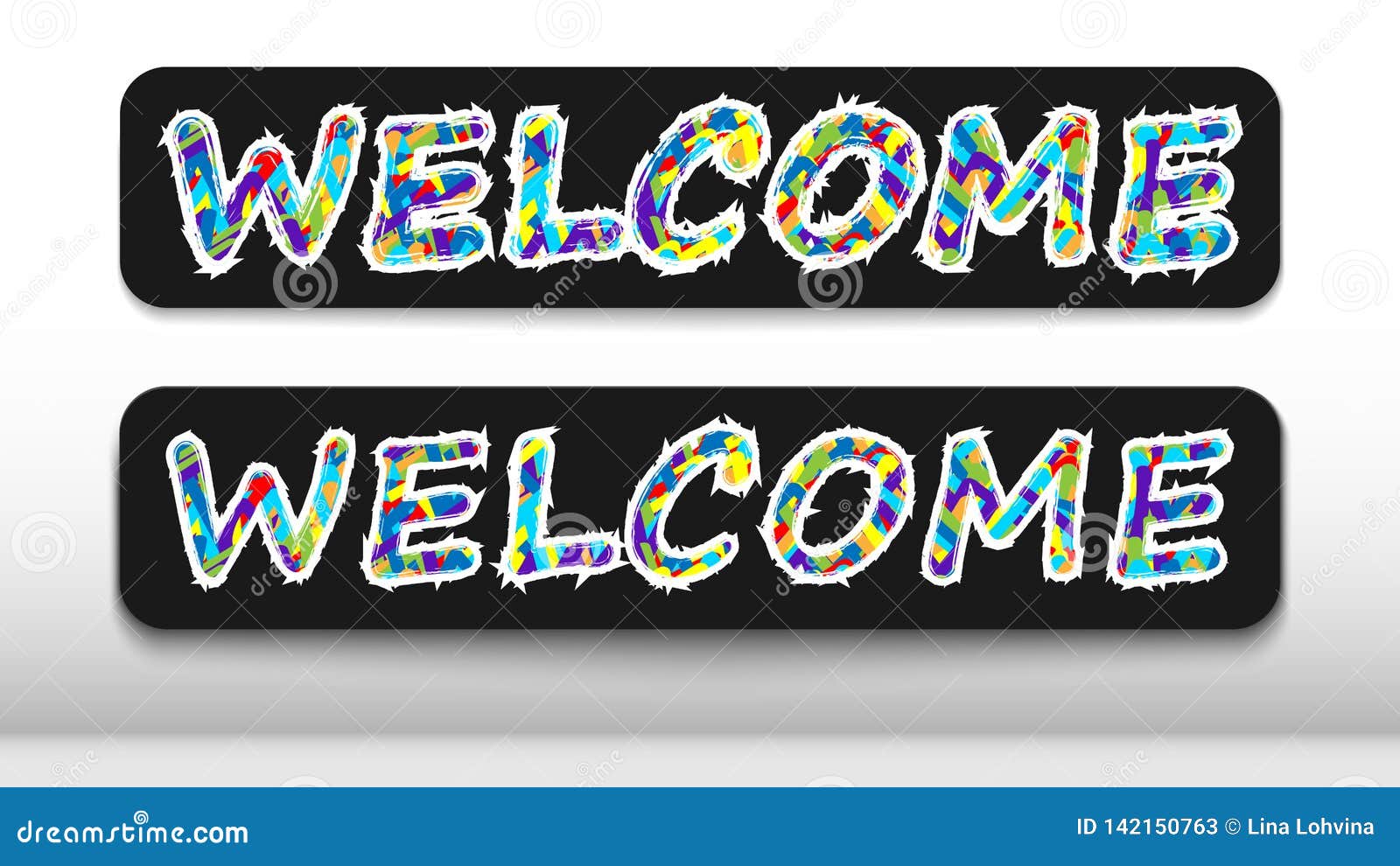 A Sign that Says `welcome` for the Store, or Any Other Institution of ...