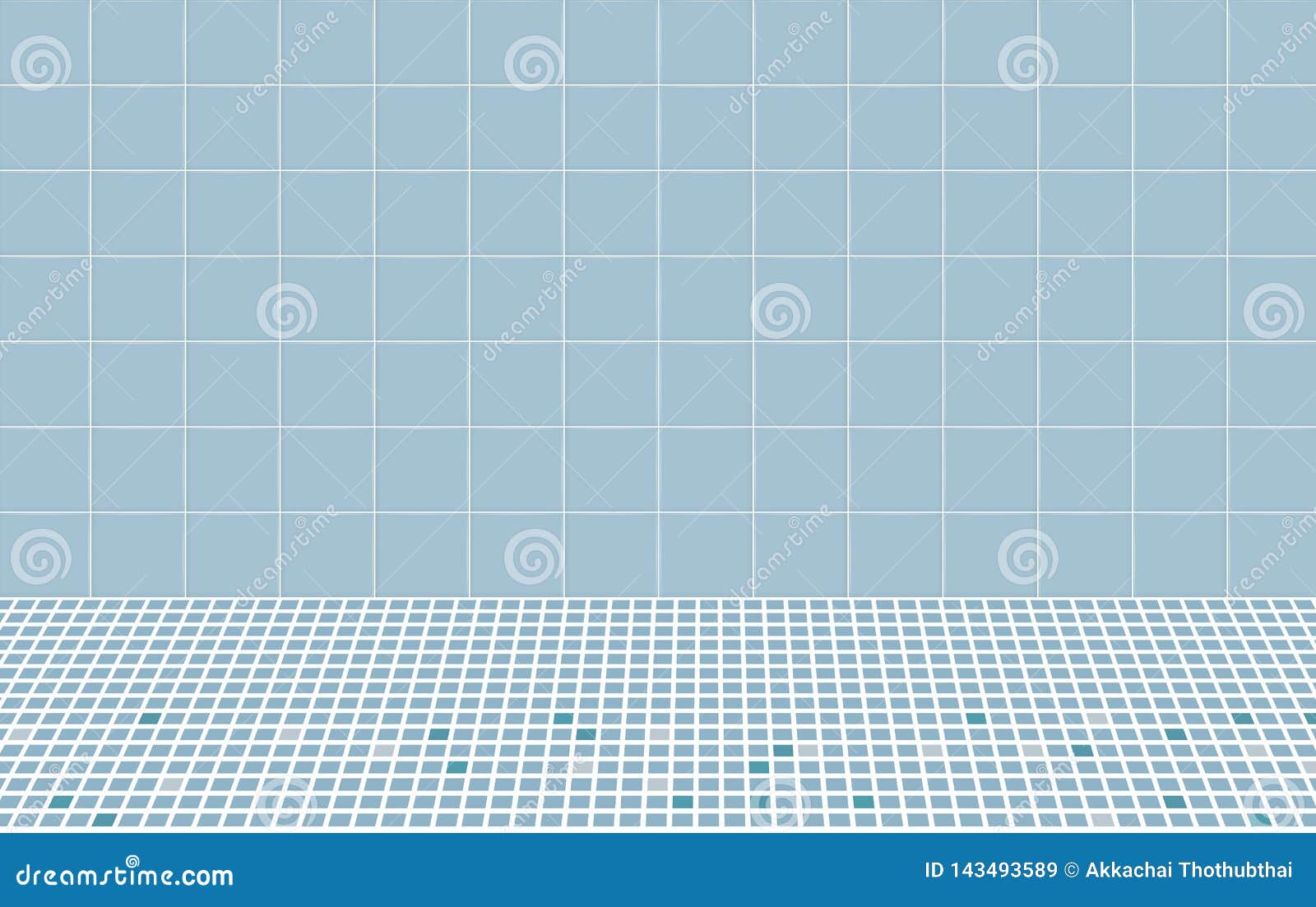 Tile floor in the room stock vector. Illustration of hygiene - 143493589