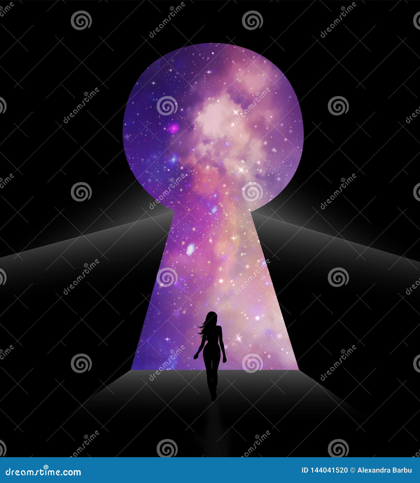 Portal, Gate To Other World Stock Vector - Illustration of freedom ...