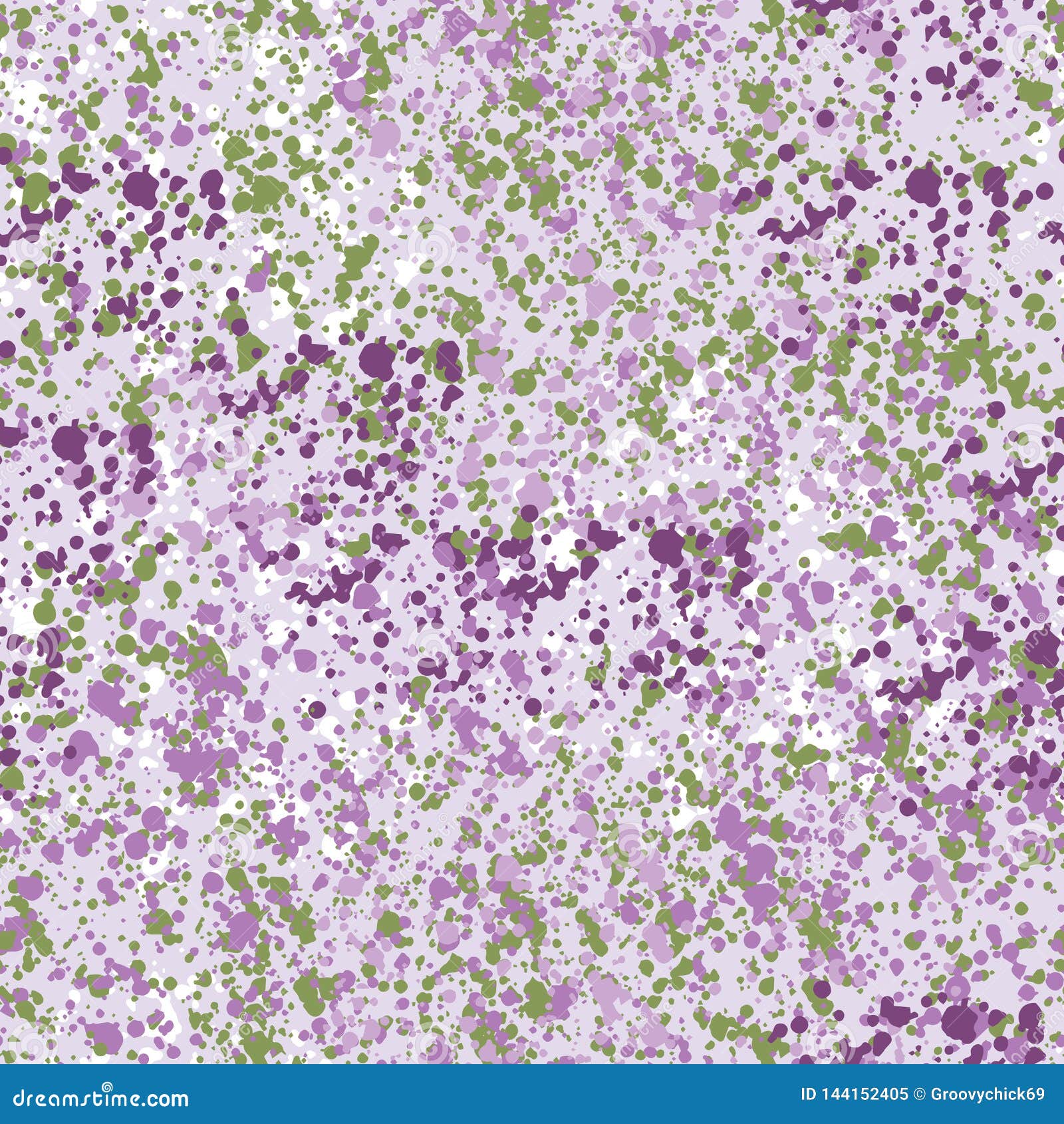 Abstract Paint Splatter Pattern in Purple. Stock Vector - Illustration ...